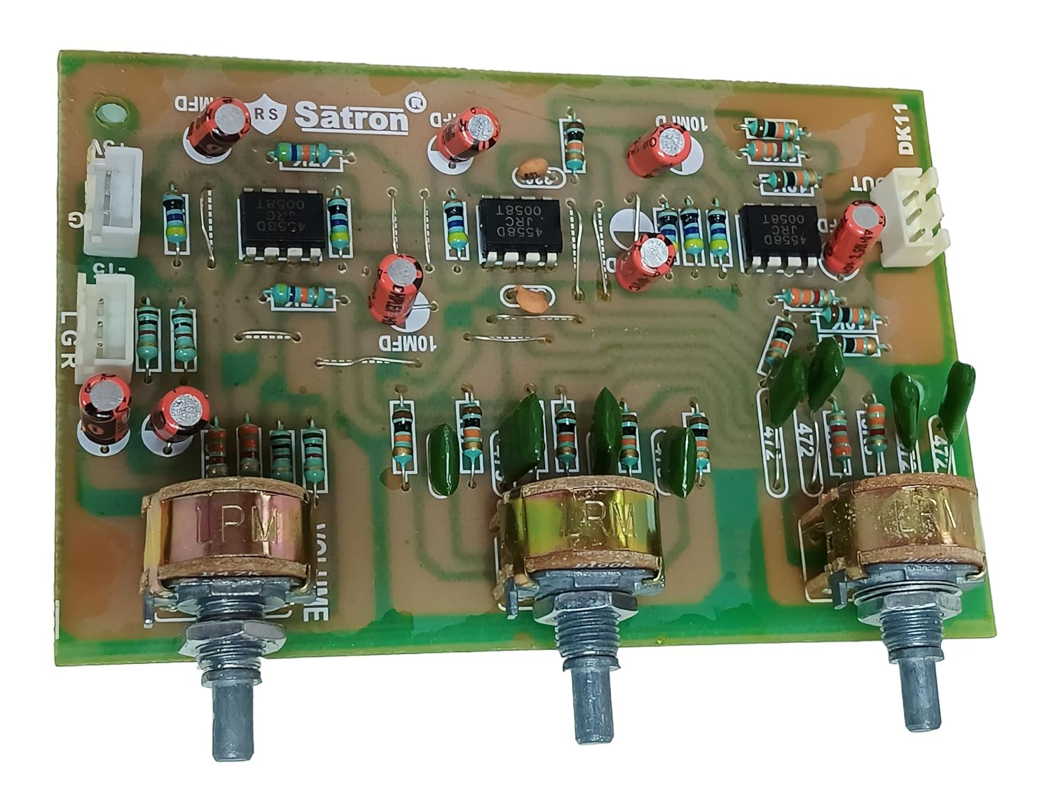 RS Satron Volume, Bass Treble Audio Control Equalizer Board Work on ...