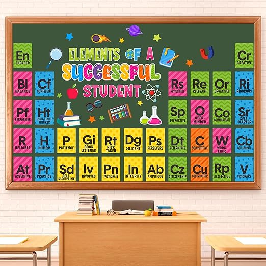Amazon.com : Pasimy 64 Pcs Science Bulletin Board Set Science Classroom ...