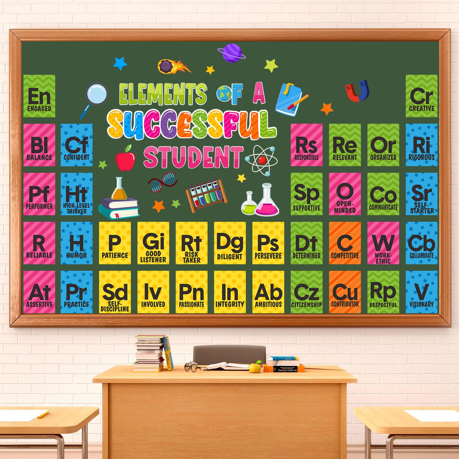 Snapklik.com : Pasimy 64 Pcs Science Bulletin Board Set Science ...