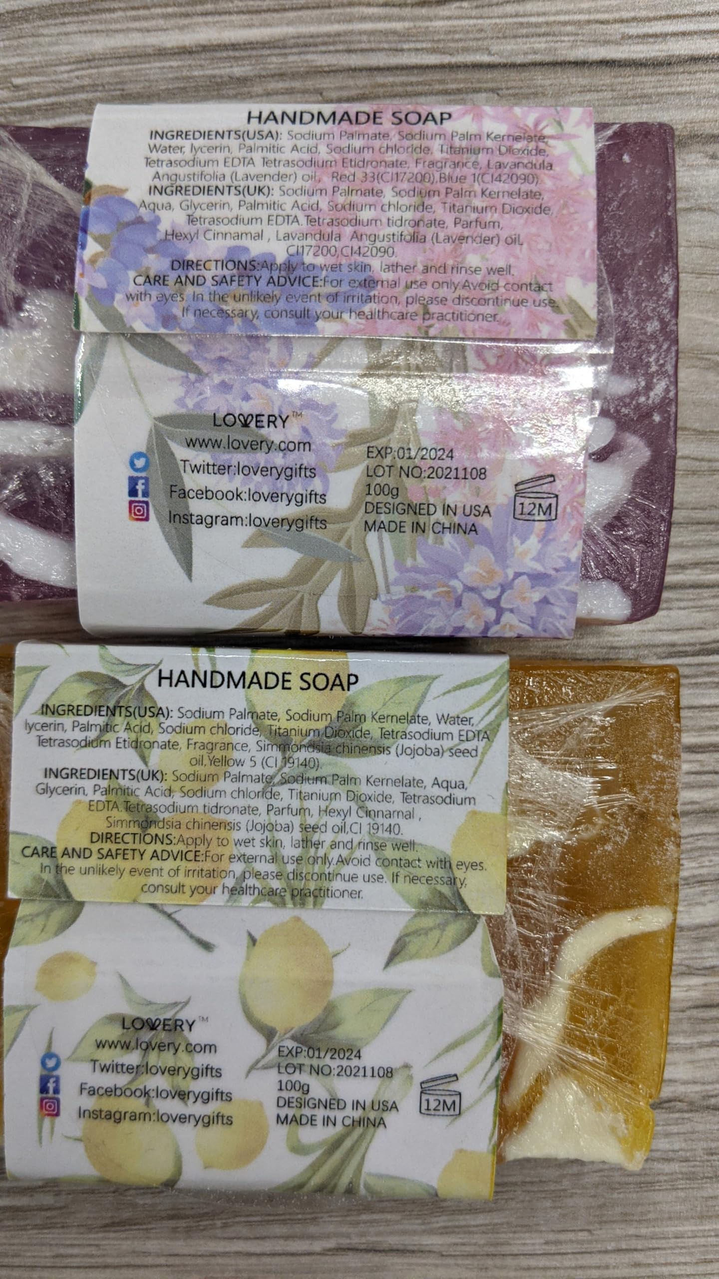 Snapklik.com : Birthday Gifts, Handmade Soap Set - 8 Piece Variety Pack ...