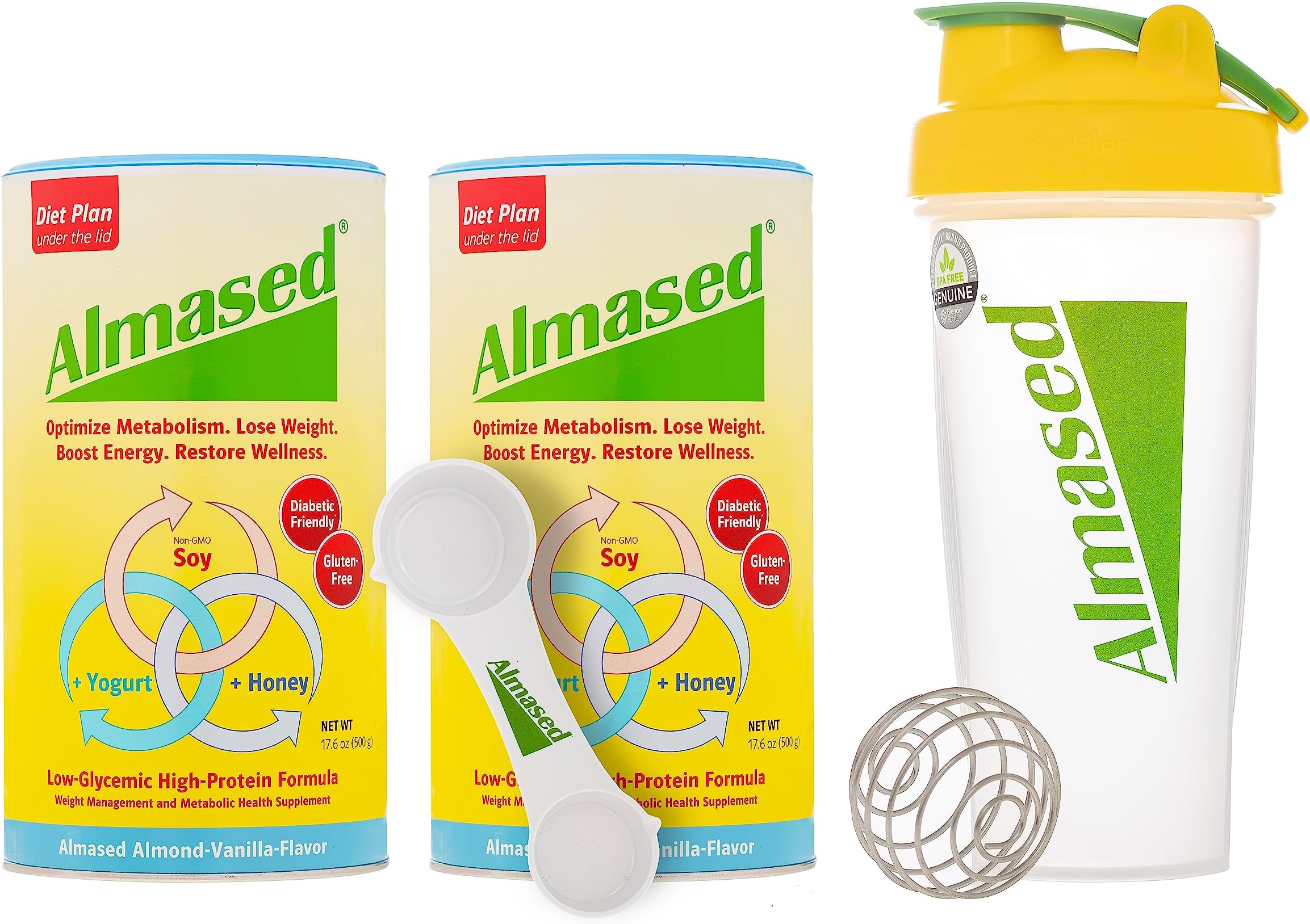 Amazon.com: Almased Protein Powder for Weight Loss Kit for Men & Women ...