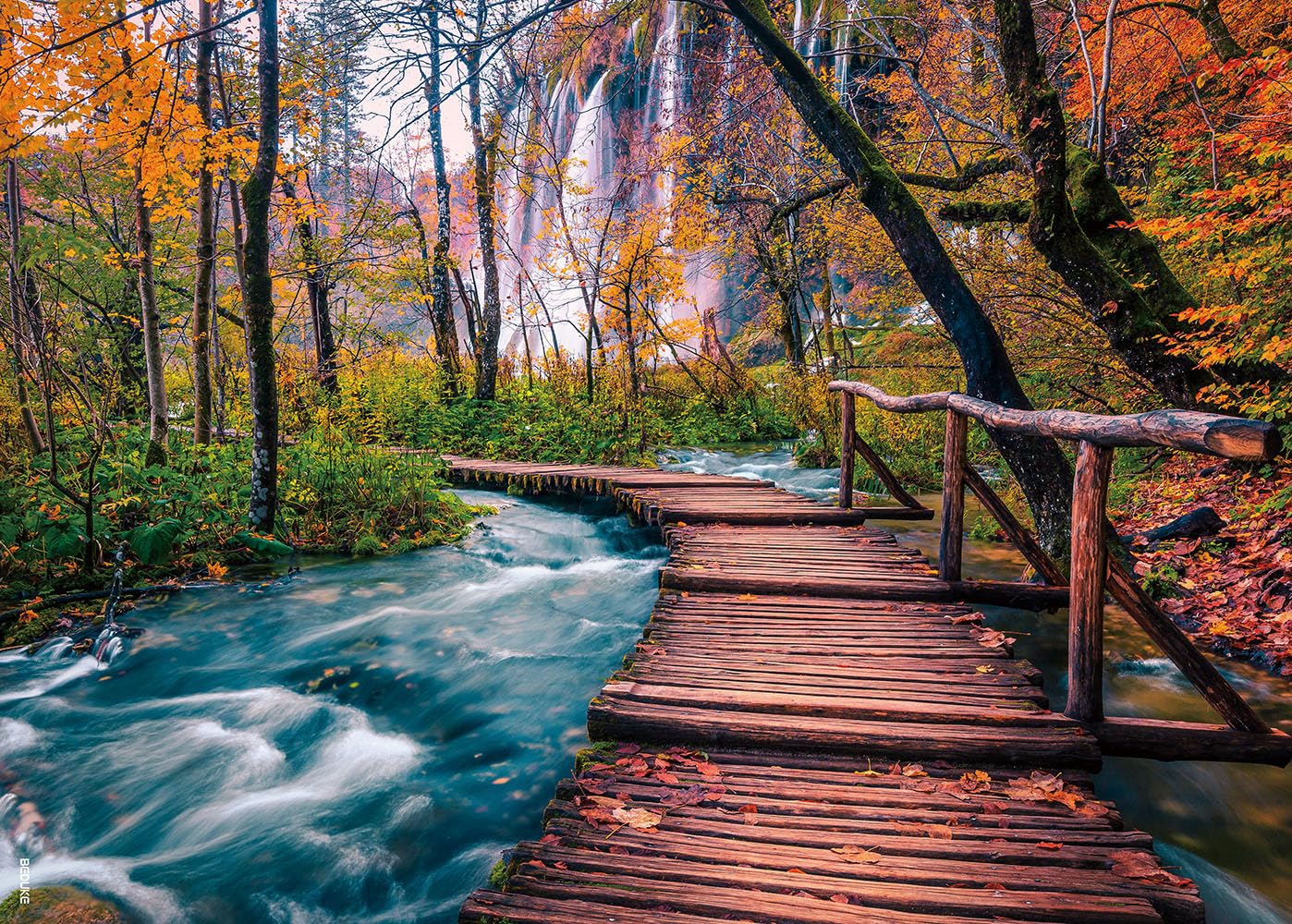 Amazon.com: BEDUKE Jigsaw Puzzles for Adults 1000 Pieces Family Game ...