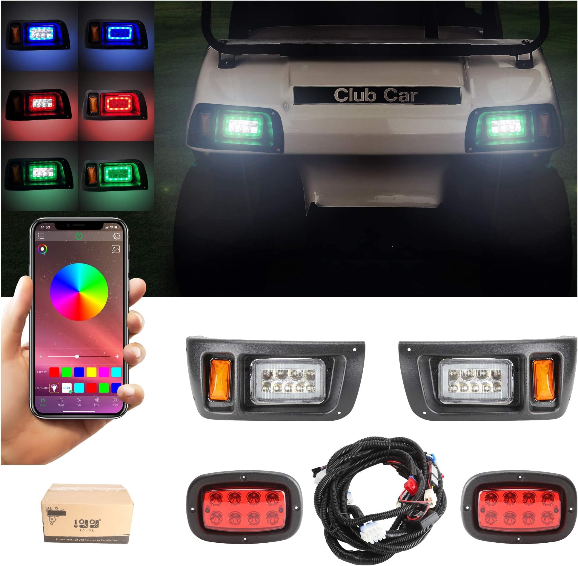 Amazon.com: Golf Cart Turn Signal with Flasher for Light Kits – Club ...