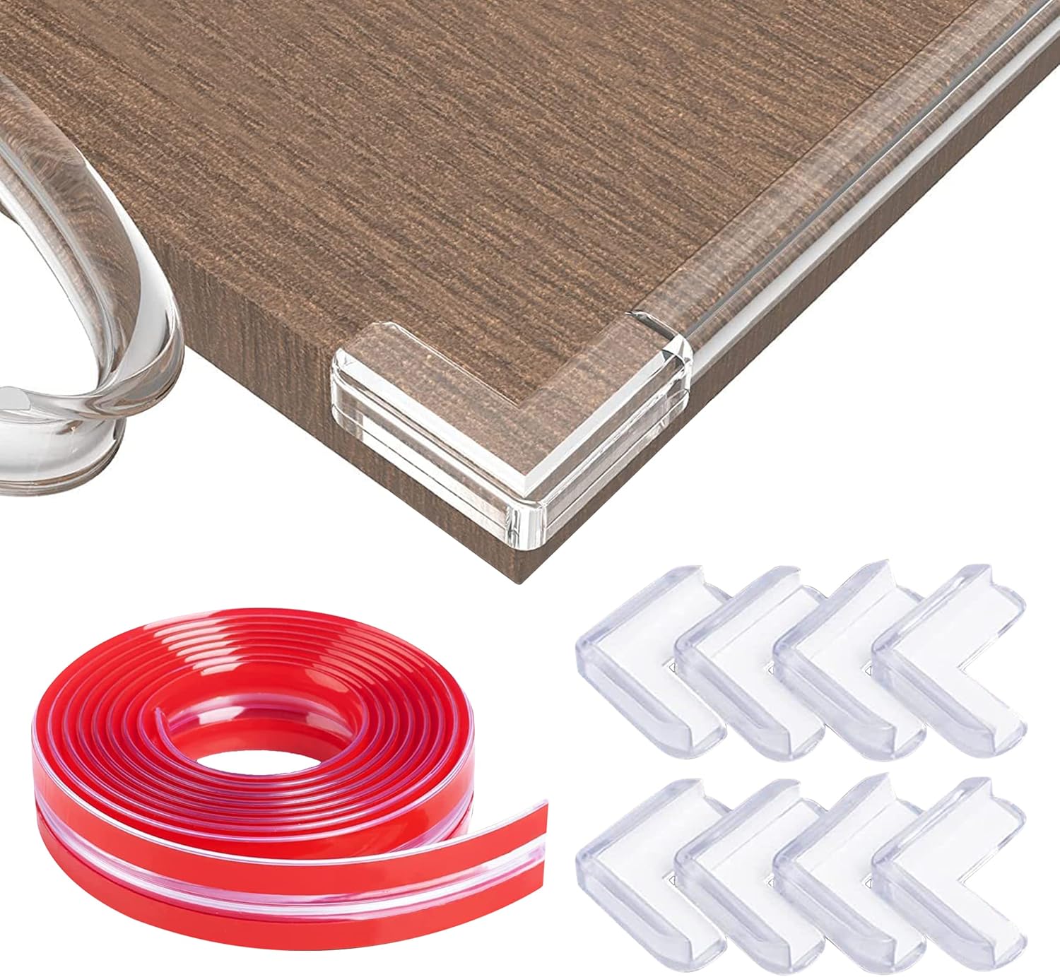 KARIDER Corner Protector, 6.56ft Edge+8 Corner Cushion, Baby Proofing ...