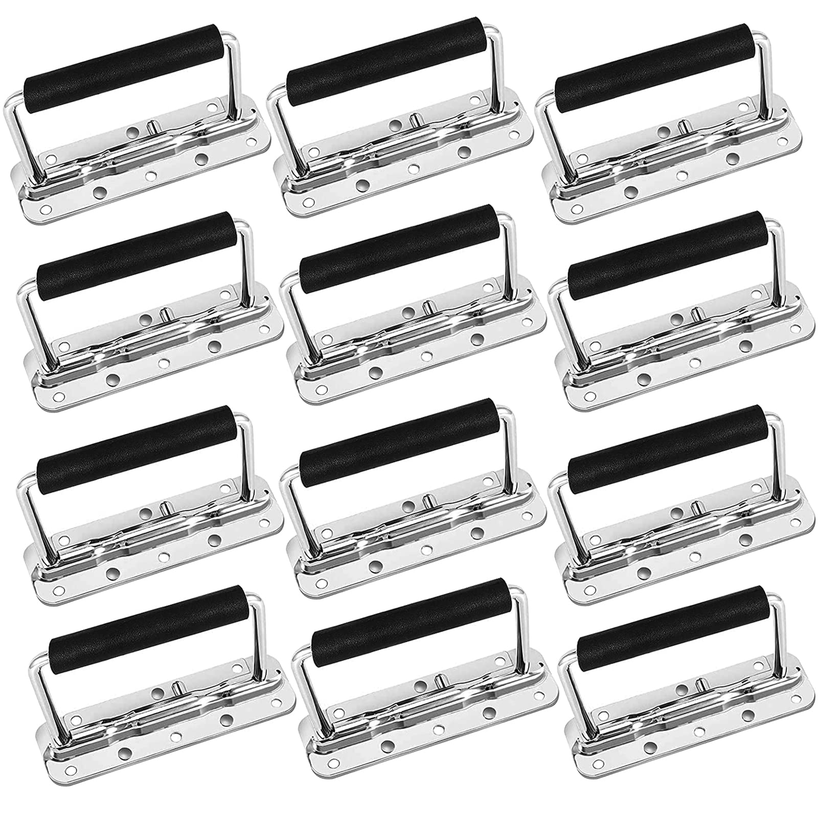 Buy HOIGON 12 Pack Spring Loaded Handle, Surface ed Chest Pulls Handle ...