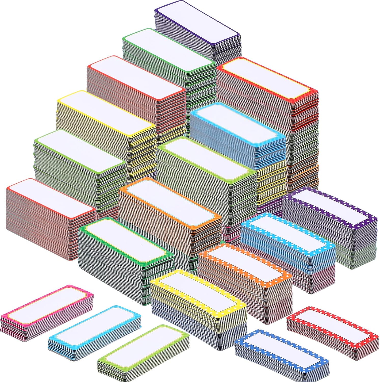 Amazon.com : 400 Pcs Magnetic Dry Erase Labels Name Plate for Classroom ...