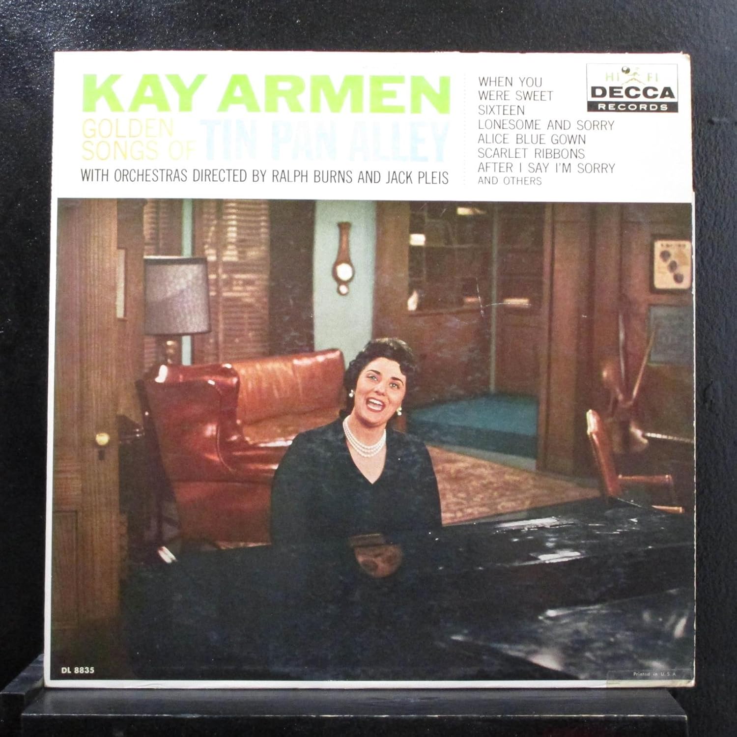 Amazon.com: Kay Armen - Golden Songs Of Tin Pan Alley - Lp Vinyl Record ...