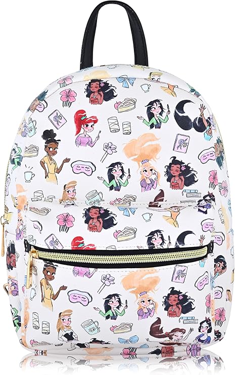 Amazon.com: Disney Princess Backpack for Women, Men, Unisex | Cute PU ...