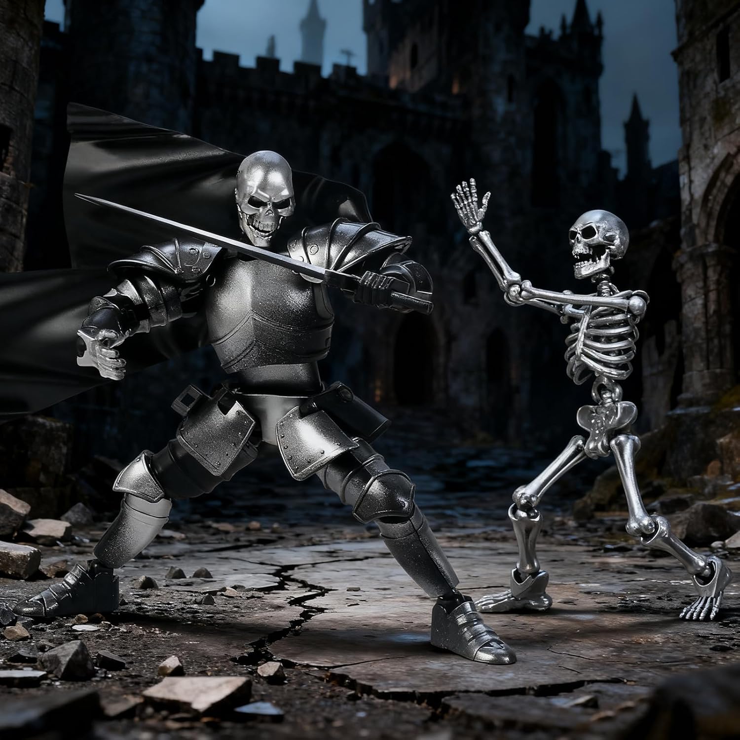 Amazon.com: ChainnForces Medieval Action Figures Assembly Required, DIY ...