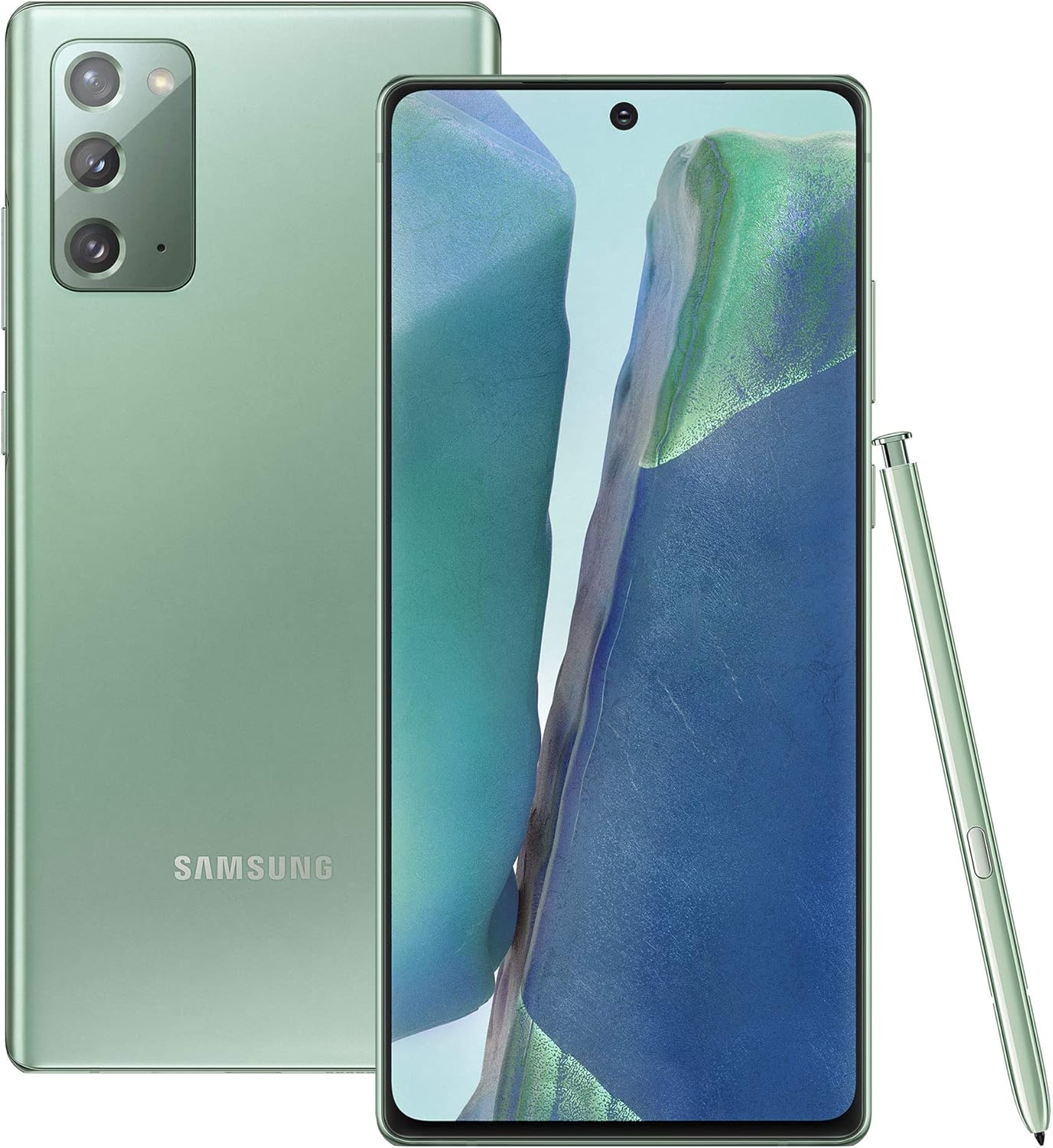 Samsung Galaxy Note20 Sim Free Android Mobile Phone Mystic Green 256 GB ...