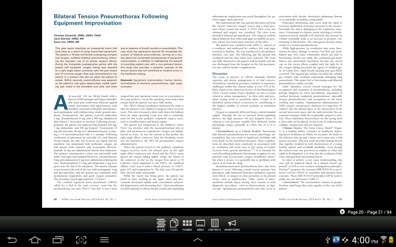 AANA Journal - App on Amazon Appstore