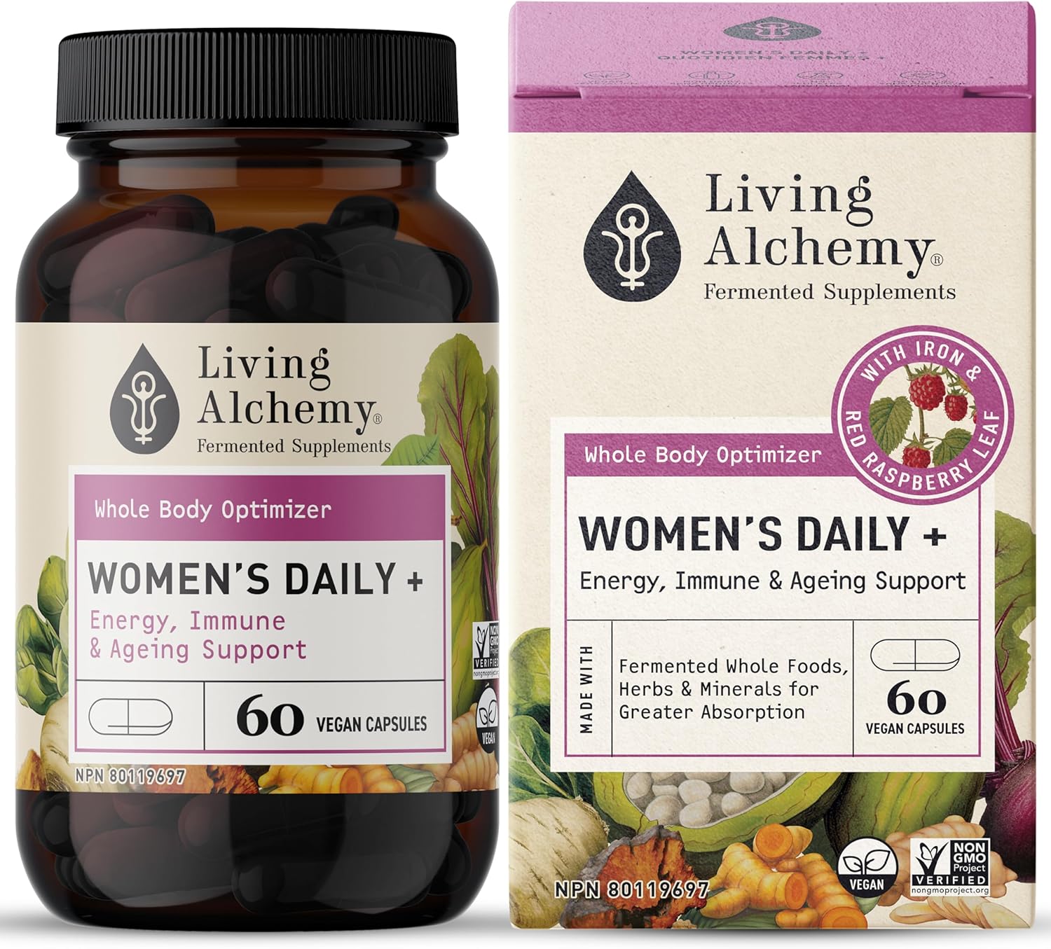 Whole Body Optimizer - Women's Daily Fermented Blend with Acerola ...