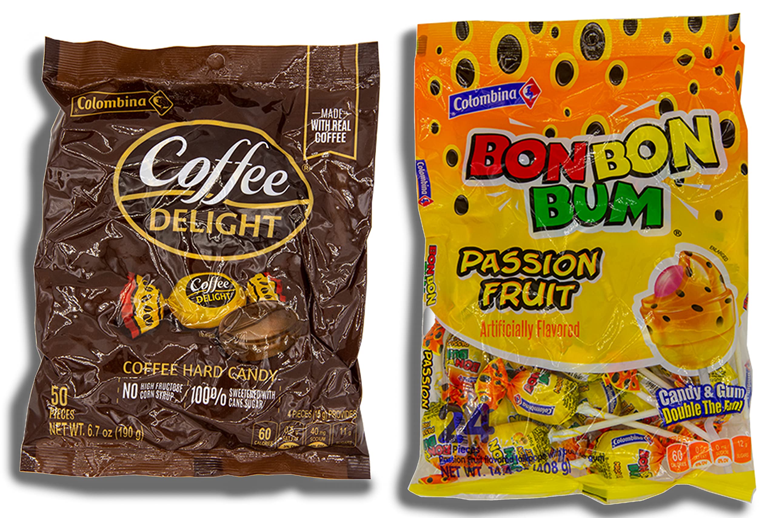 Buy VALUE PACK - Coffee Delight and Bon Bon Bum Bubble Gum Lollipops ...