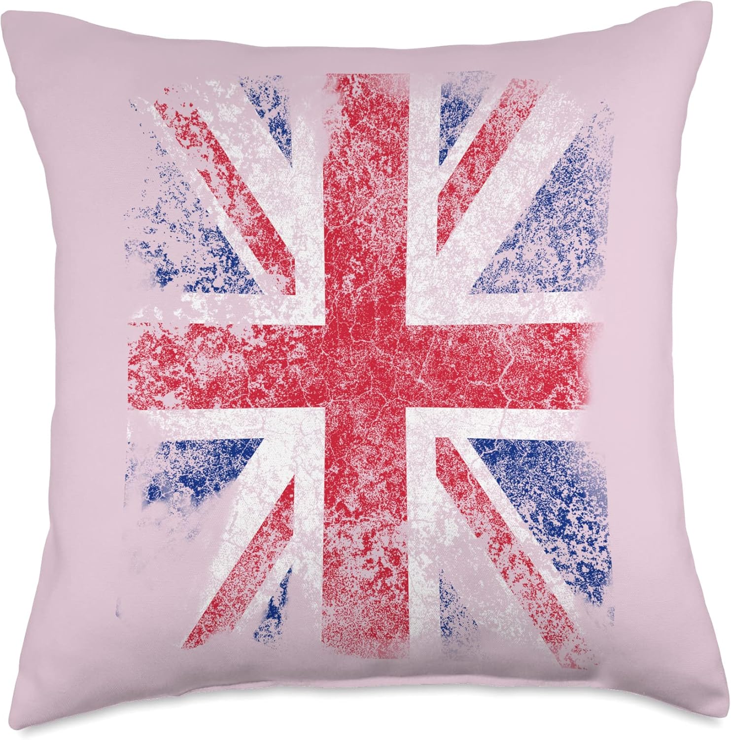 Amazon.com: Nations Flag United Kingdom Pink Union Jack British Flag ...