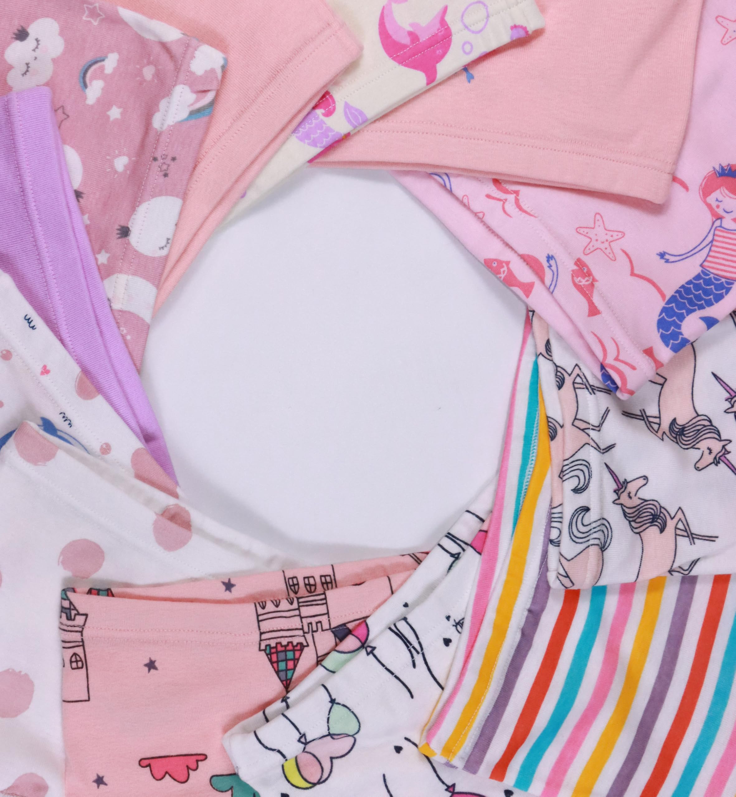 Snapklik.com : Girls Mermaid Castle Underwear Soft Girls Boy Shorts ...