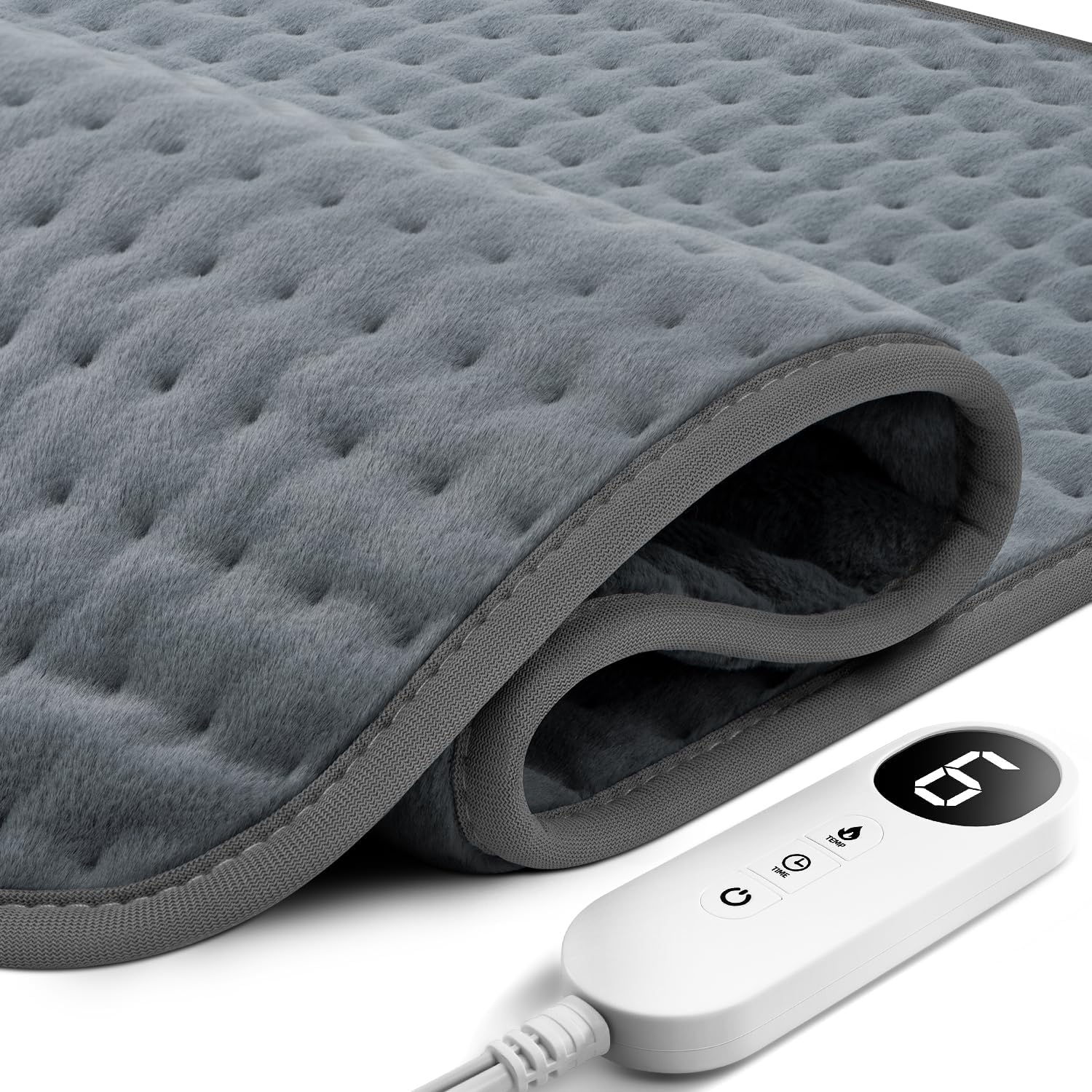 Amazon.com: Heating Pad XXL for Back Pain Relief, Heated Pad for Neck ...