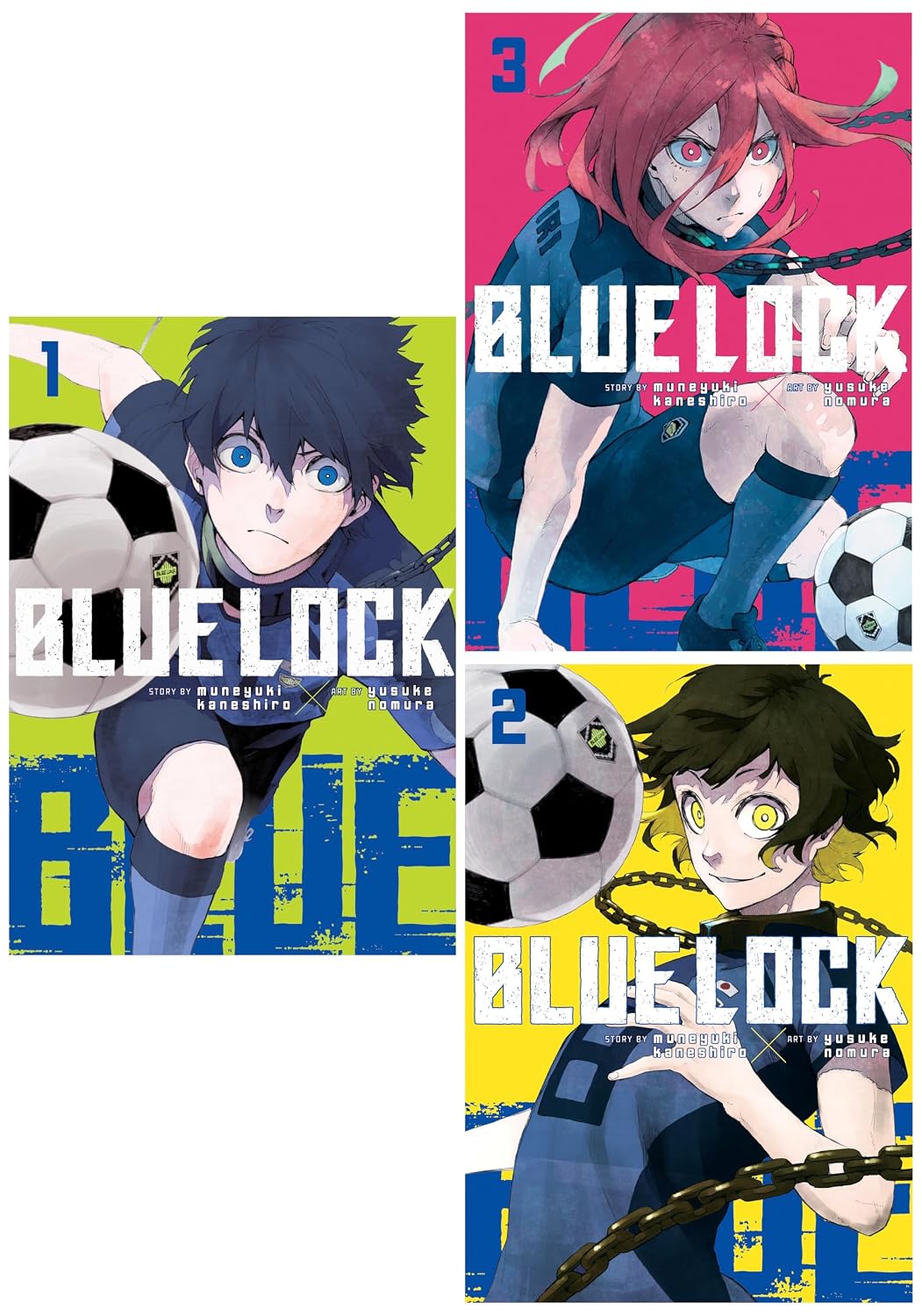 Amazon.in: Buy Blue Lock 3 & Blue Lock 1 & Blue Lock 2 Book Online at ...
