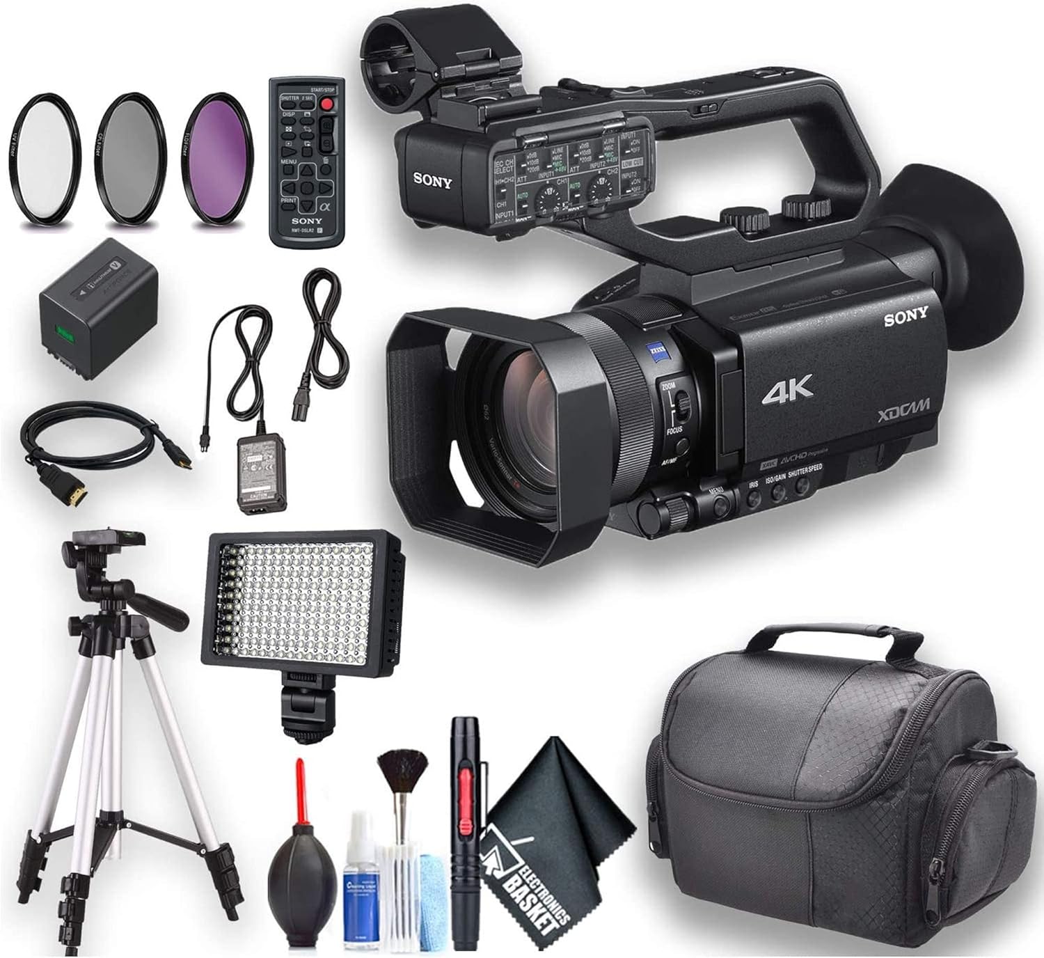 Sony PXW-Z90V 4K HDR XDCAM with Fast Hybrid AF Standard Bundle : Amazon.ca: Electronics