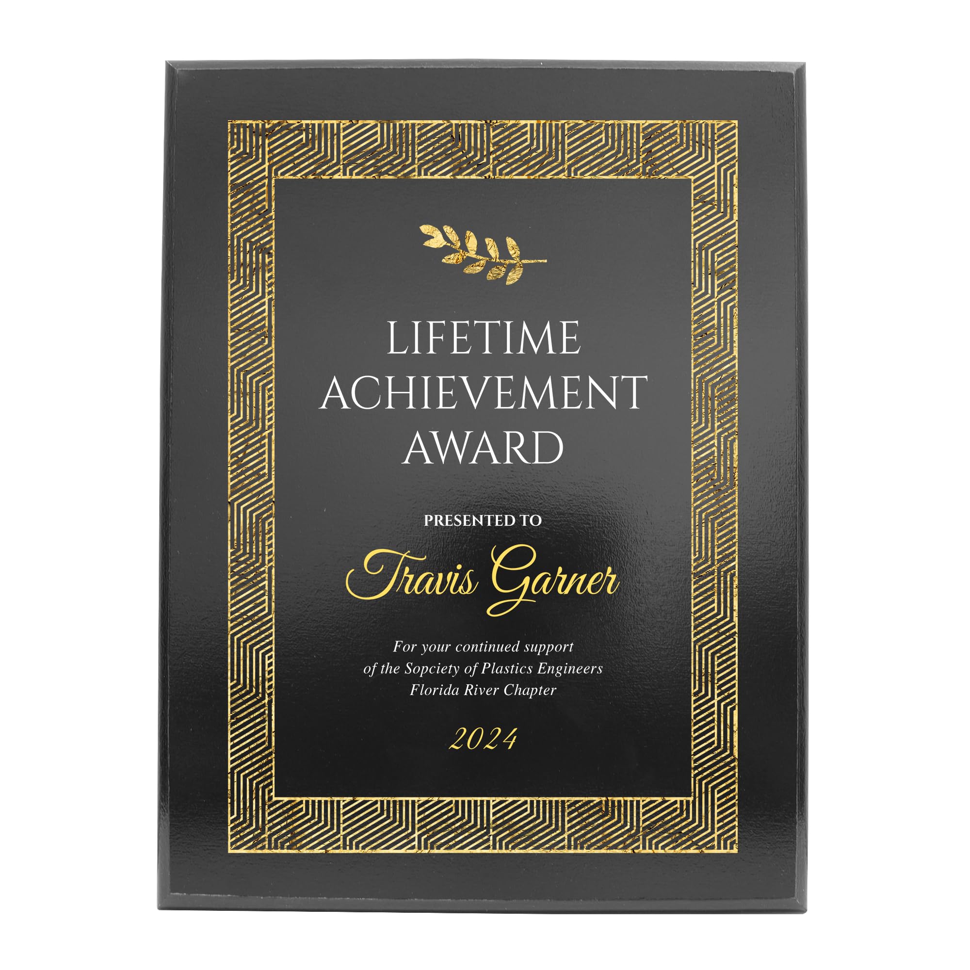 Amazon.com: 9" x 12" Custom Wall Plaque for Awards and Recognition ...