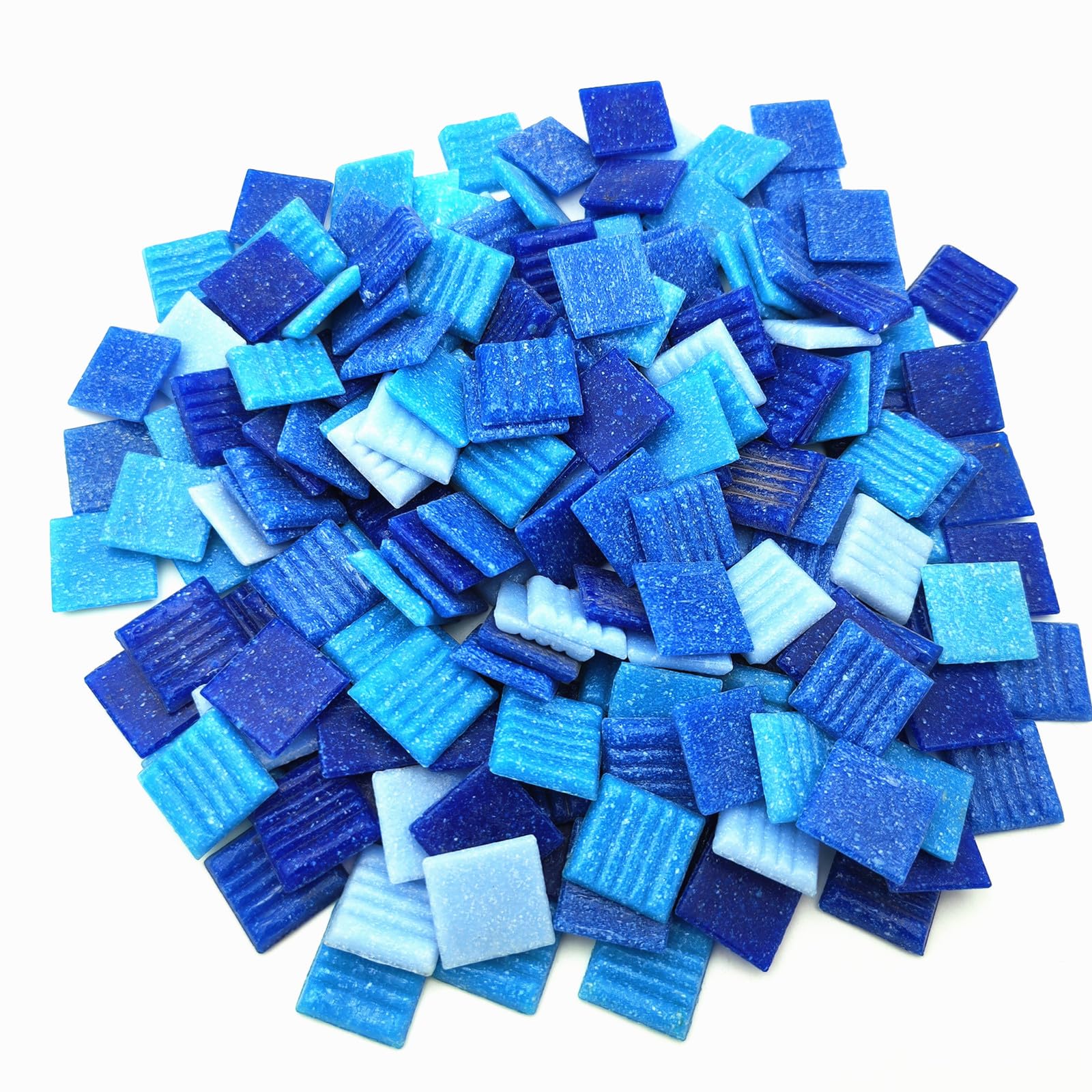 Amazon.com: 1.1LB Quartz Mosaic Tiles, 3/4" Multi Color Mosaic Pieces ...