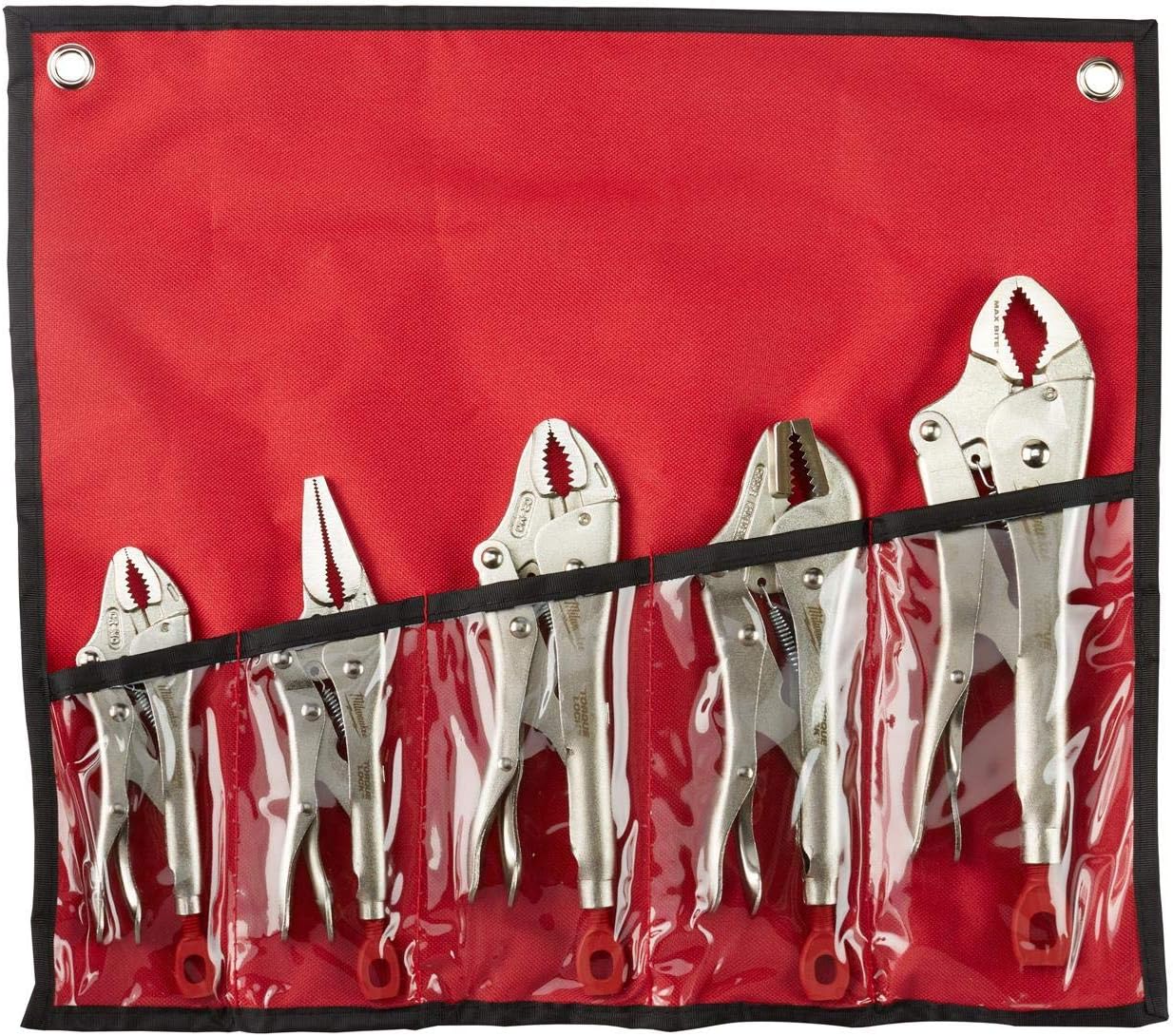 Milwaukee 5-Pc. Torque Lock Locking Pliers Set, Model Number 48-22-3695 ...