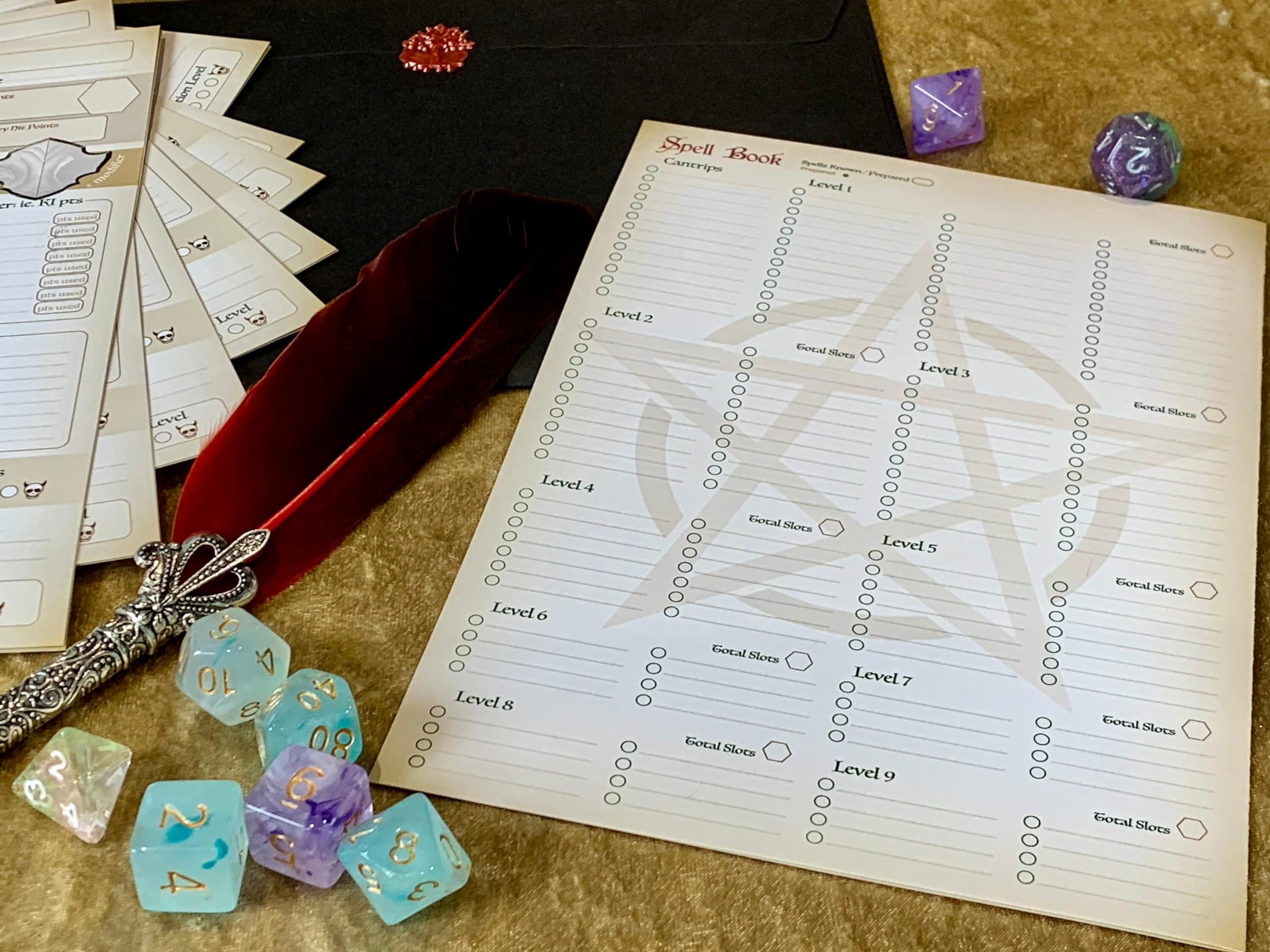 Dungeons And Dragons 5th Edition Character Sheet D&D 5E – Character