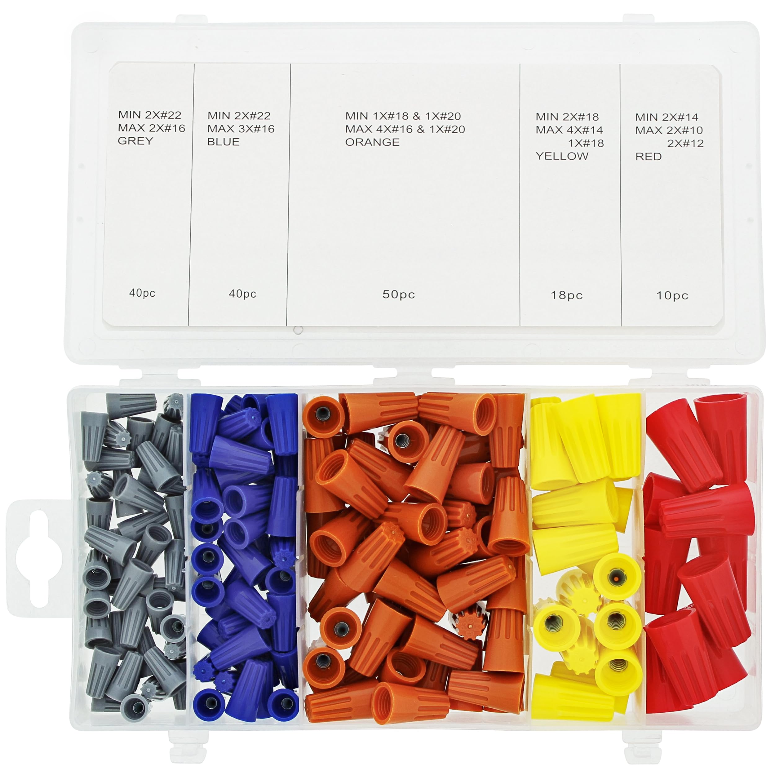 Snapklik.com : Wire Electrical Connectors - 158pc Assorted Wire ...
