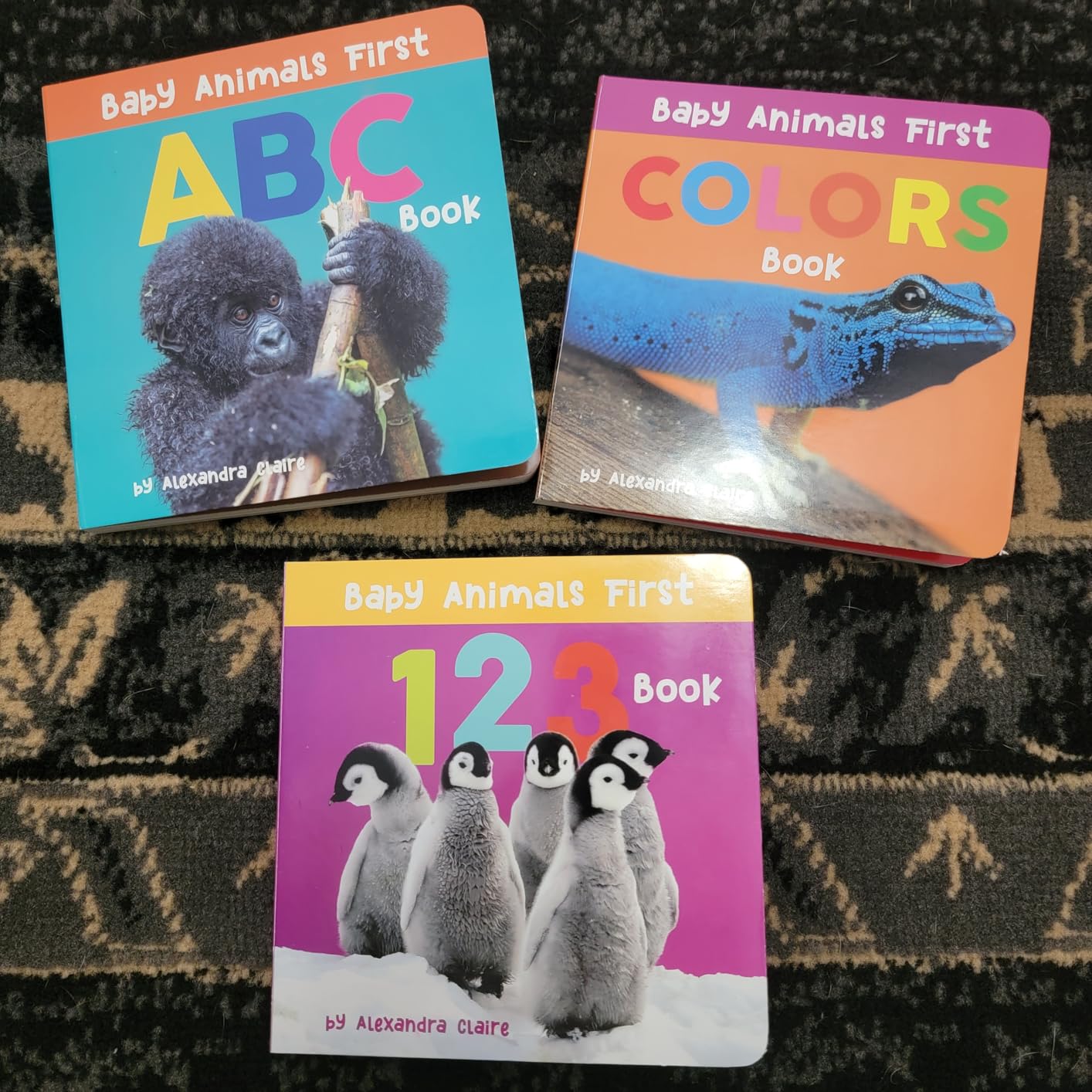 Amazon.com: Baby Animals First Box Set: 123, ABC, Colors (Baby Animals ...