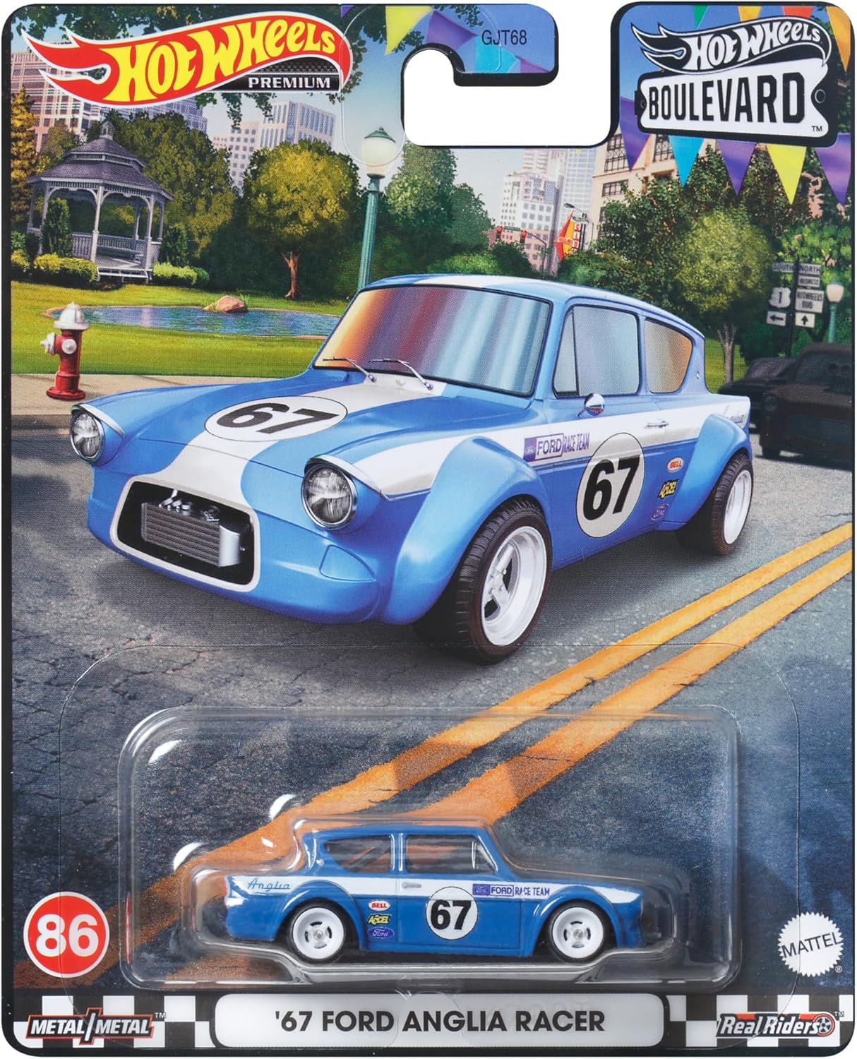 Mattel, Hot Wheels Collector Vehículo de Colección 62 Ford Anglia ...