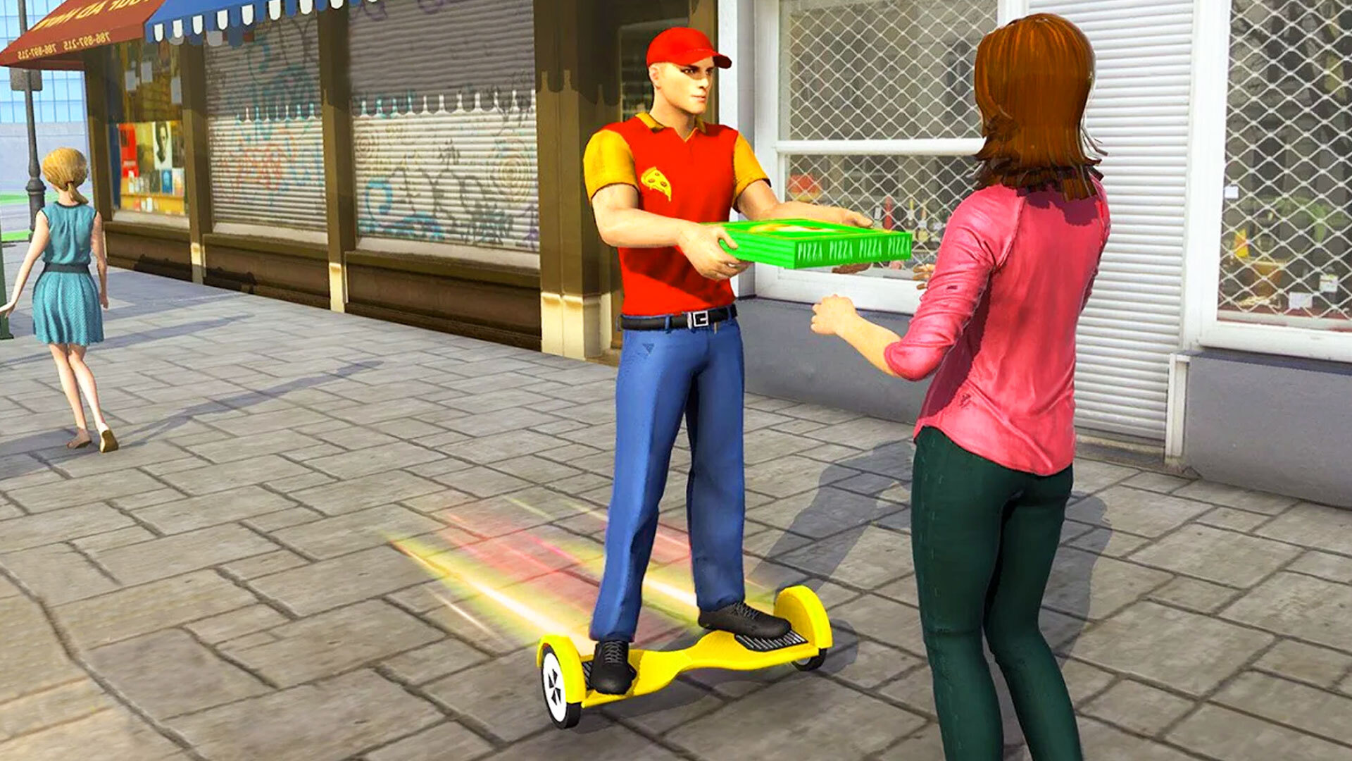 Pizza Delivery Girl Hoverboard Games 2021 - Aplicativo na Amazon Appstore