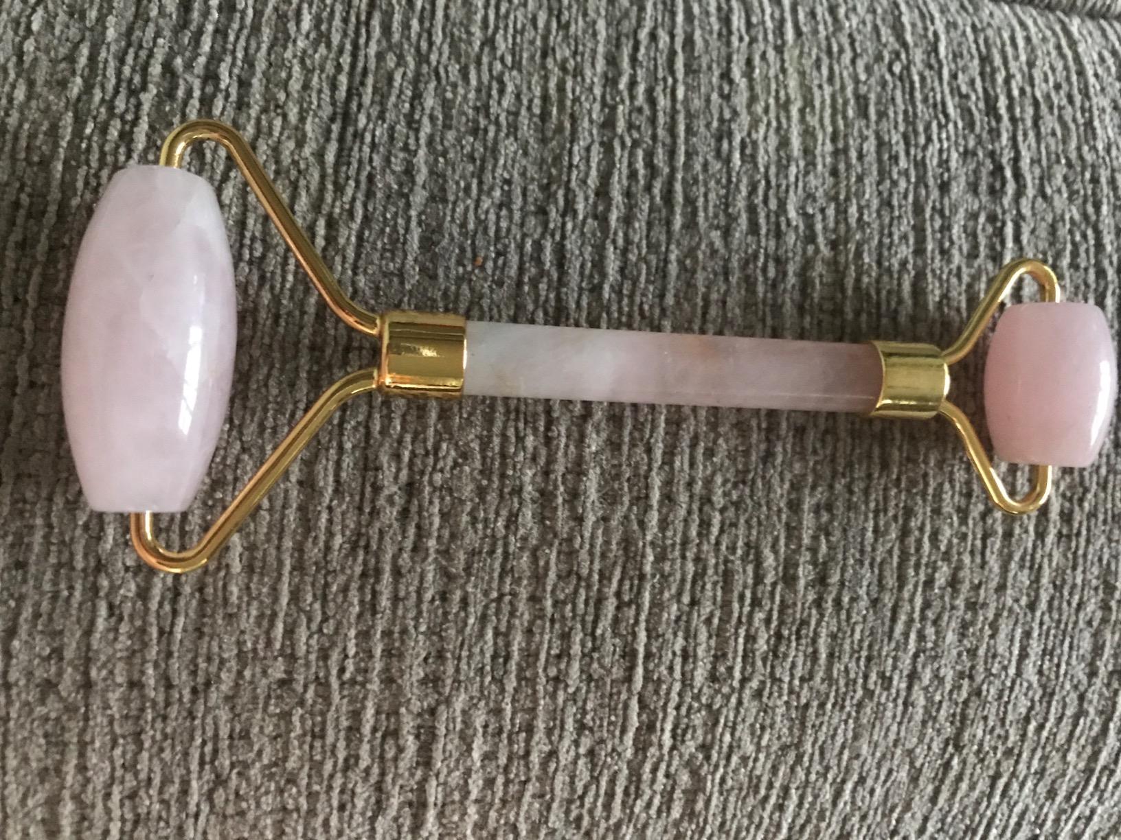 Portable Double Headed Stone Facial Roller Massager Face Slimming Lift ...