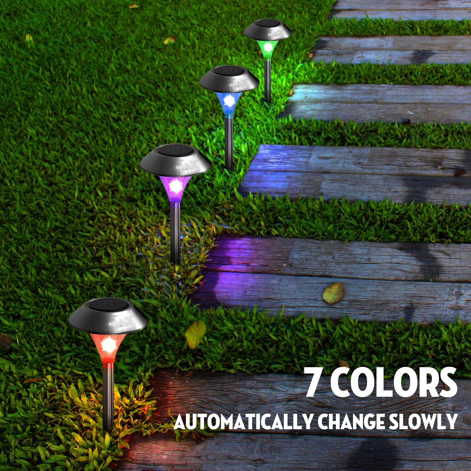Snapklik.com : Solar Lights Outdoor Decorative, Color Changing Solar ...