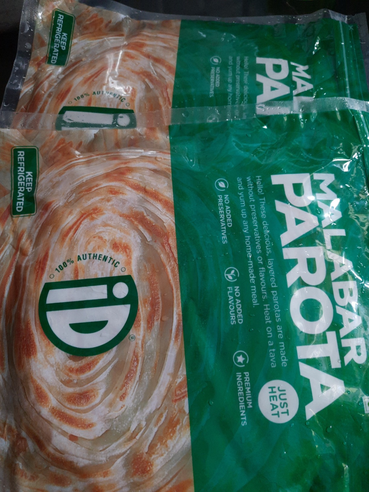 iD Fresh Malabar Parota, 400 gm : Amazon.in: Grocery & Gourmet Foods