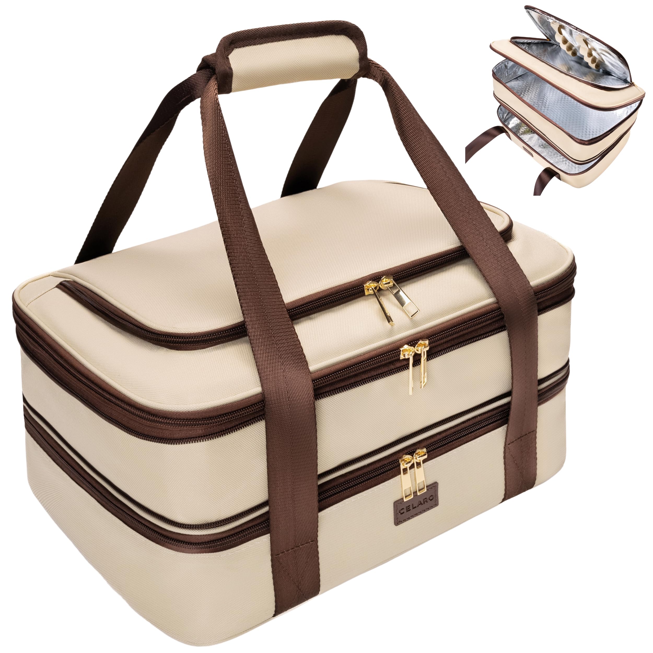 Snapklik.com : CELARO Insulated Casserole Carrier