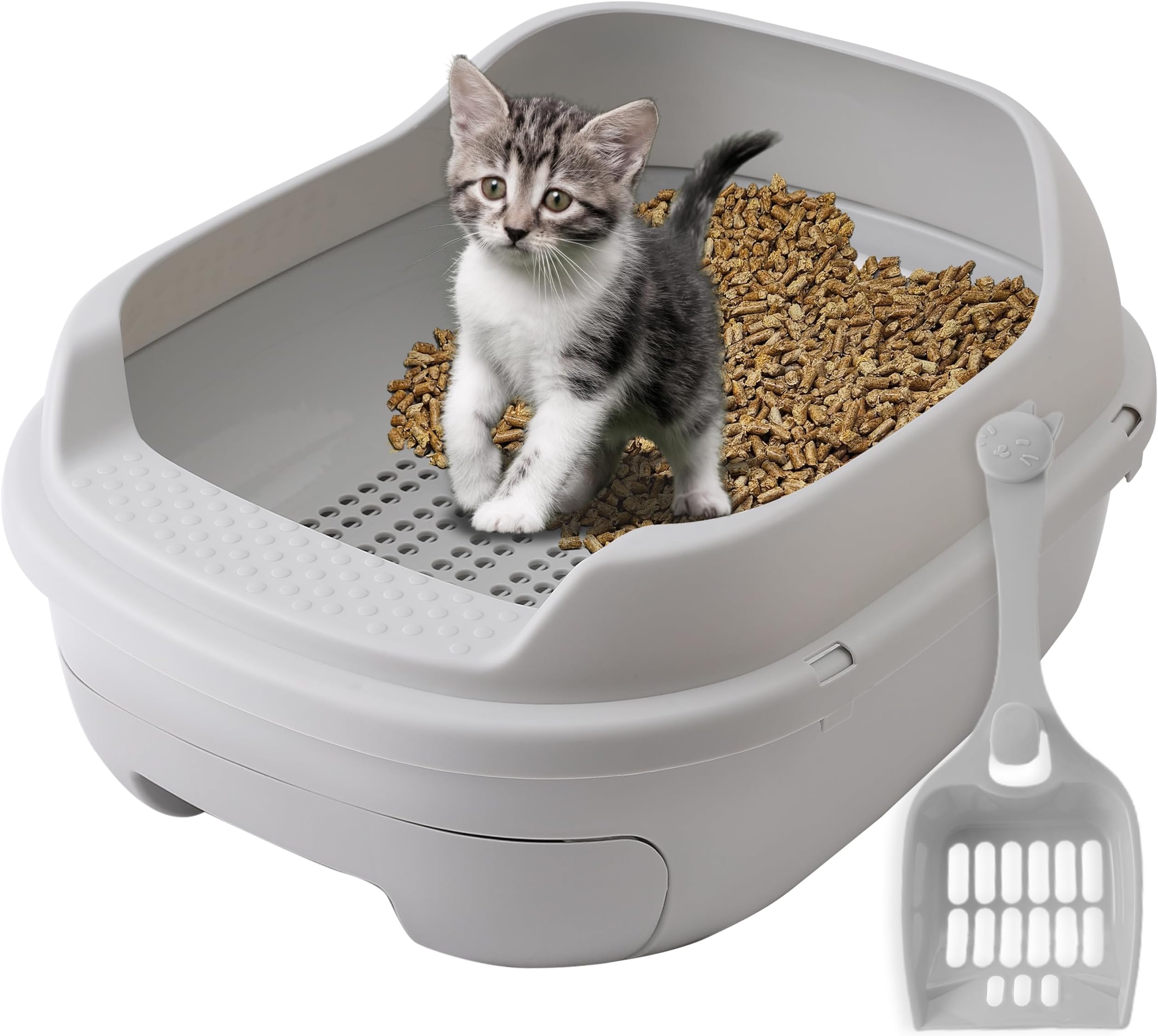 Amazon.com : Easy Clean Litter Pan 7 layers : Pet Supplies
