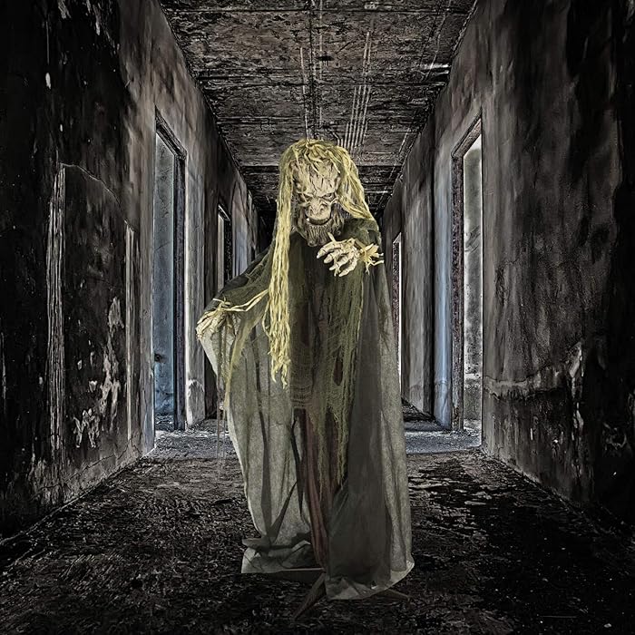 Buy Haunted Hill Farm HHTREE-1FLS Life-Size Animated Haunted Talking ...