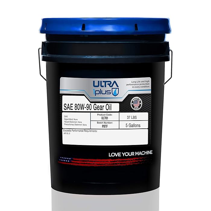 Buy Ultra1Plus SAE 80W-90 Conventional Gear Oil API GL-5 | 5 Gallon ...