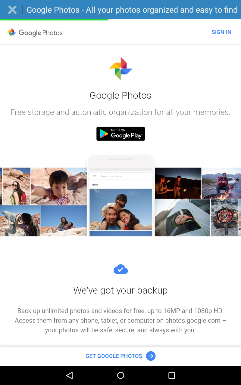 Photos For Google - App on Amazon Appstore