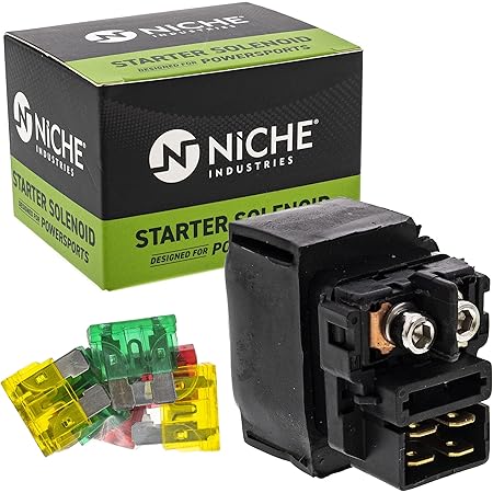 Amazon.com: MOTOKU Starter Solenoid Relay for Kawasaki Vulcan 900 500 ...