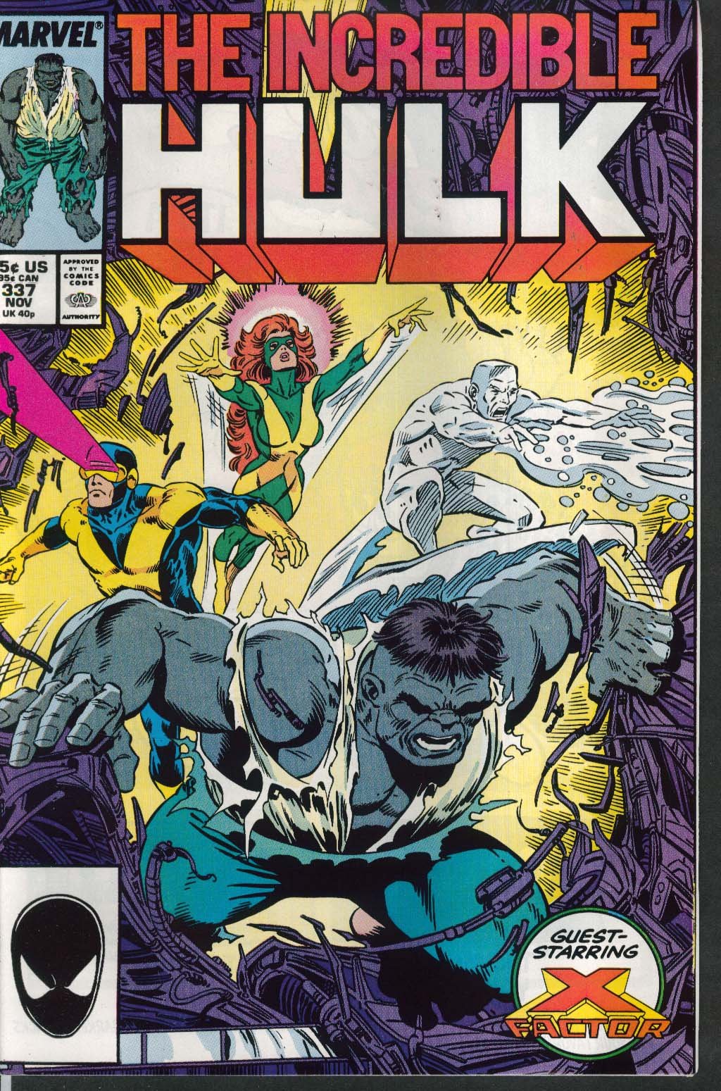 Amazon.com: The Incredible Hulk #337 (Crossroads!): Peter David: Books