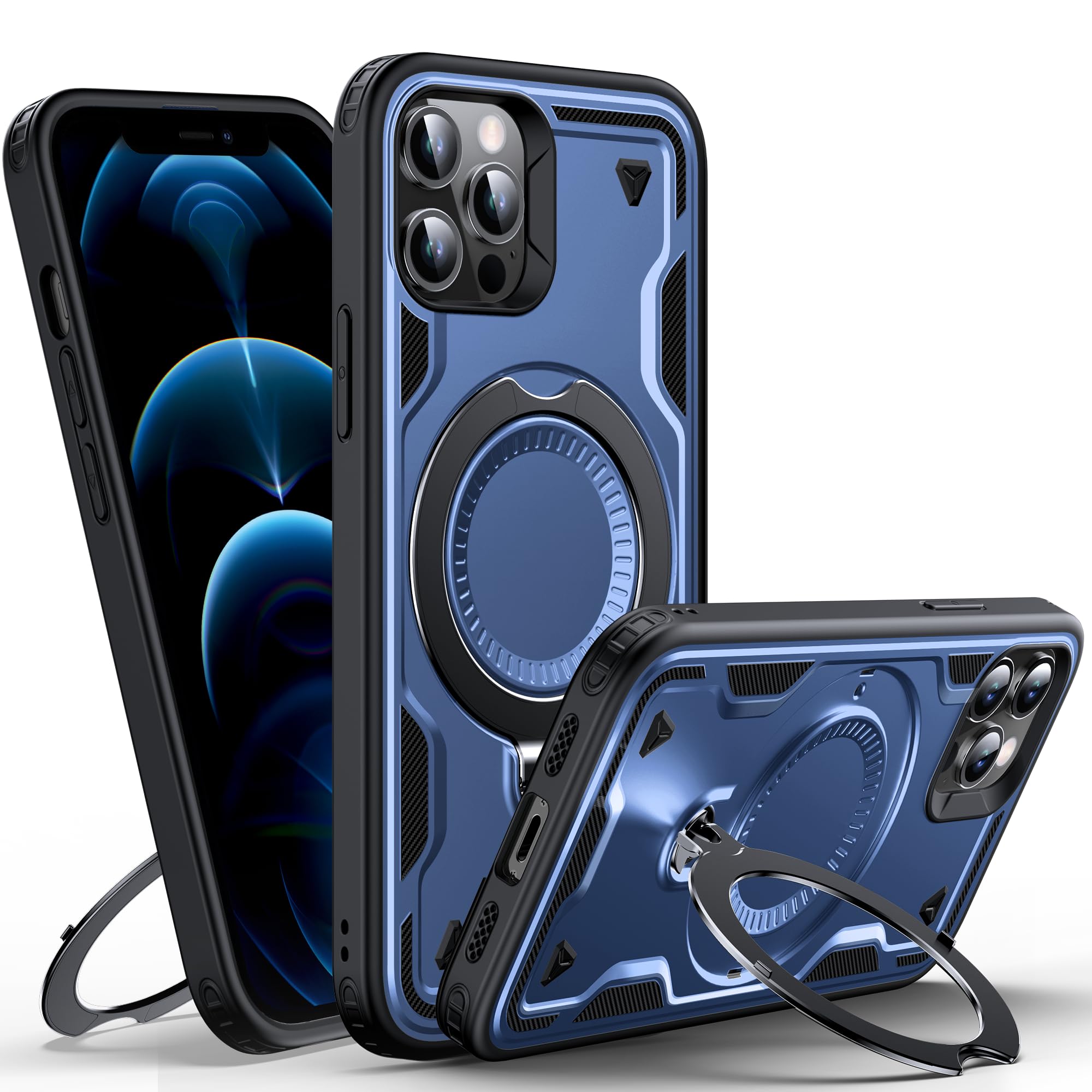 Amazon.com: WYUIC Designed for iPhone 12/12 Pro Magnetic Case ...