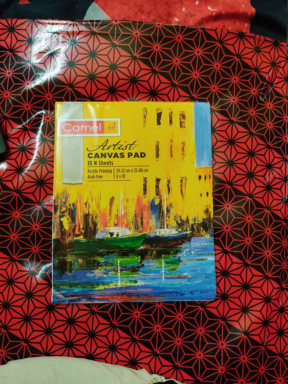 Camel Artist Canvas PAD - 20cm x 25cm (8" x 10") by Anmol Art & Frames ...