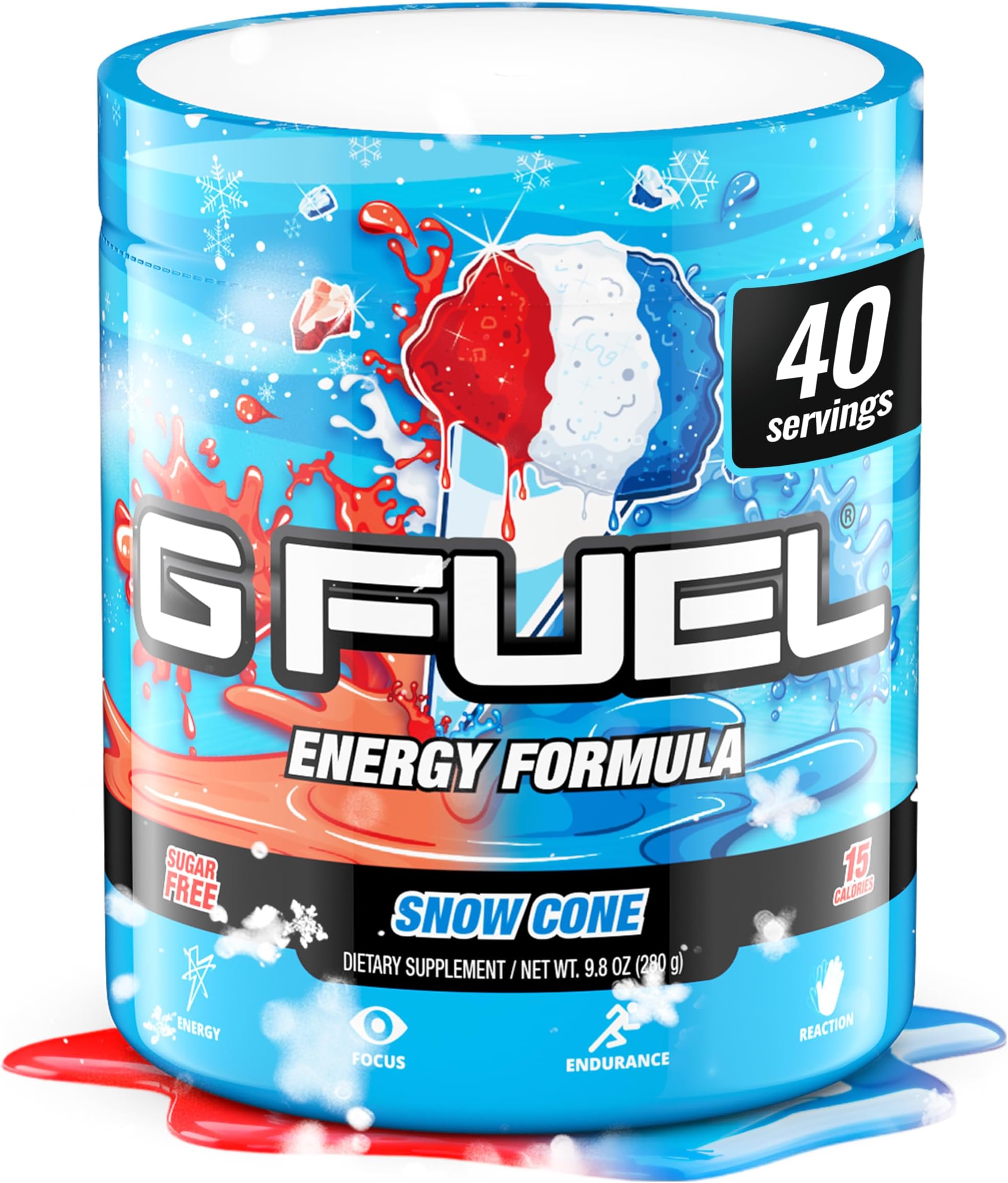Amazon.com: Gamer Supps, GG Energy Red Raspberry (100 Servings) - Keto ...