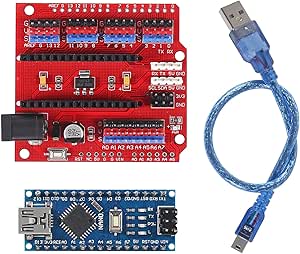 Amazon.com: Mini for Nano V3.0 ATmega328P for Arduino Micro Controller ...