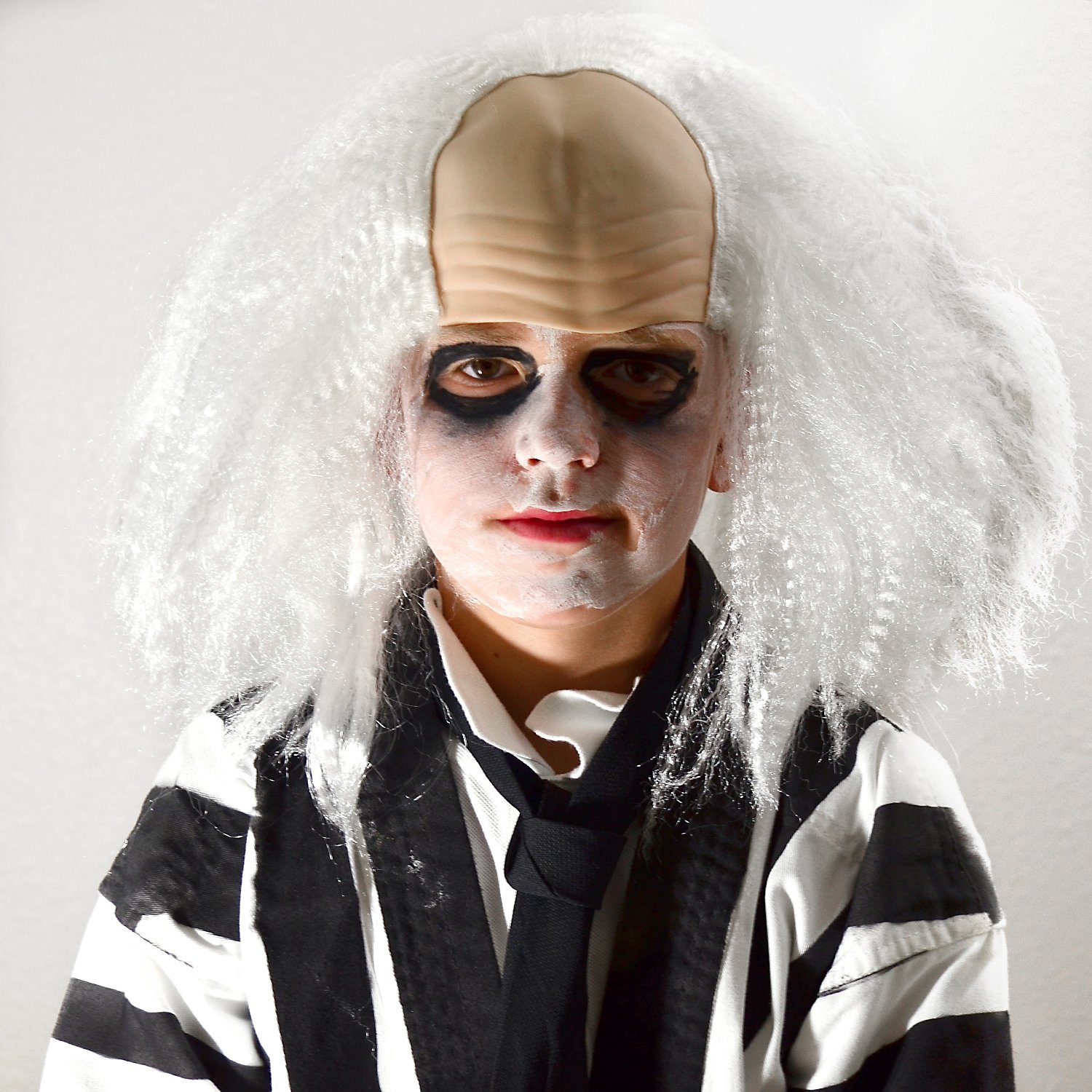 Ben Franklin Wig Tight Benjamin Franklin Costume Easy Wear Bald Cap Old ...