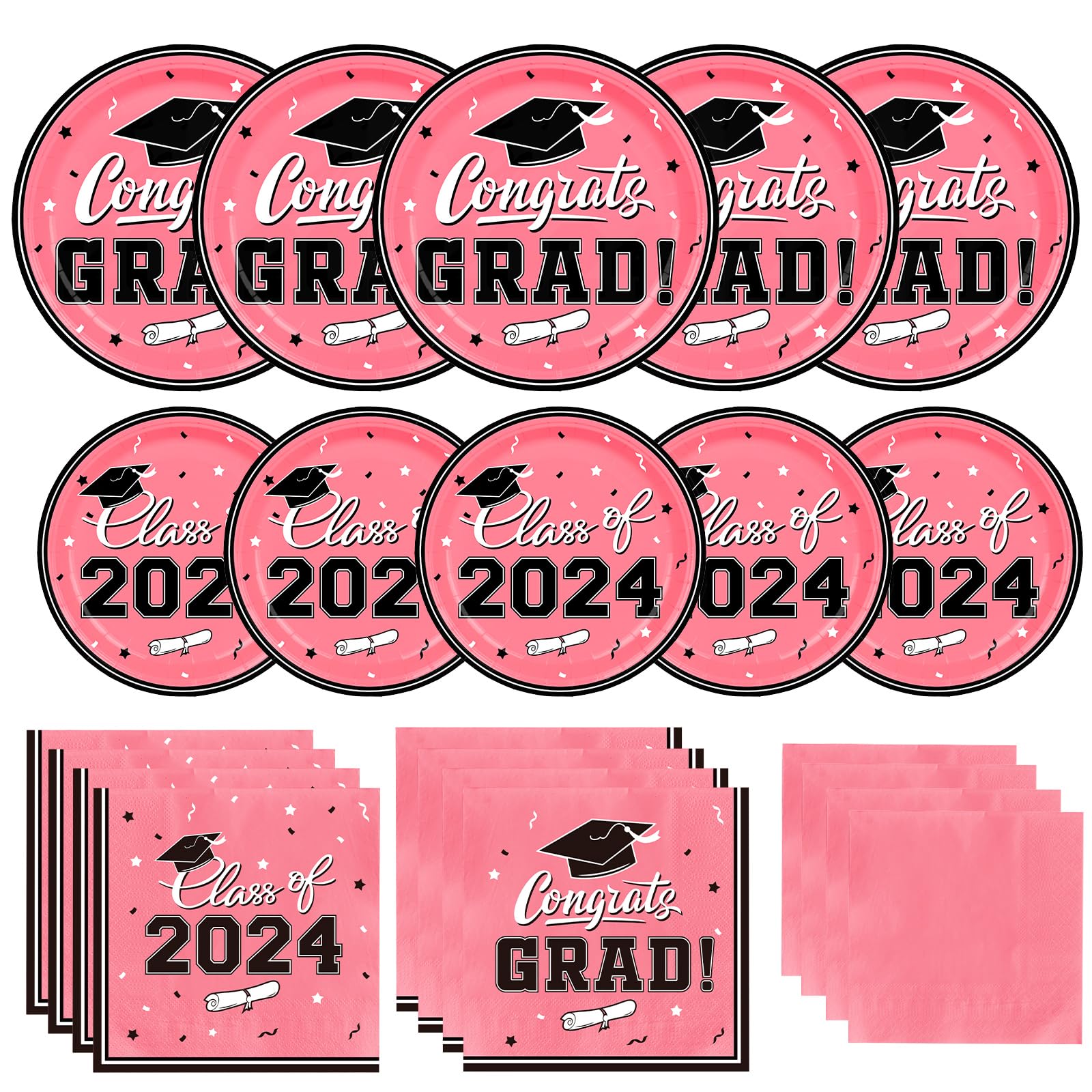 Snapklik.com : Gatherfun Graduation Party Plates And Napkins 2024 ...