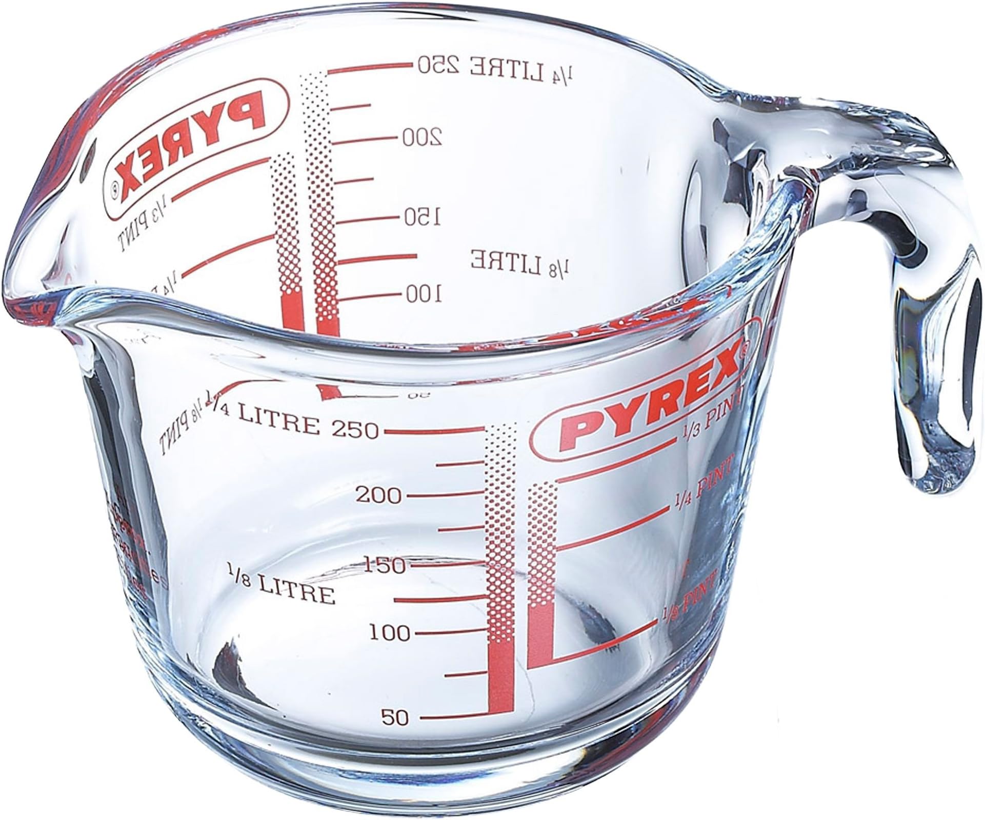 Pyrex 0.25 L Measuring Jug, 0.25 Litre : Amazon.co.uk: Home & Kitchen