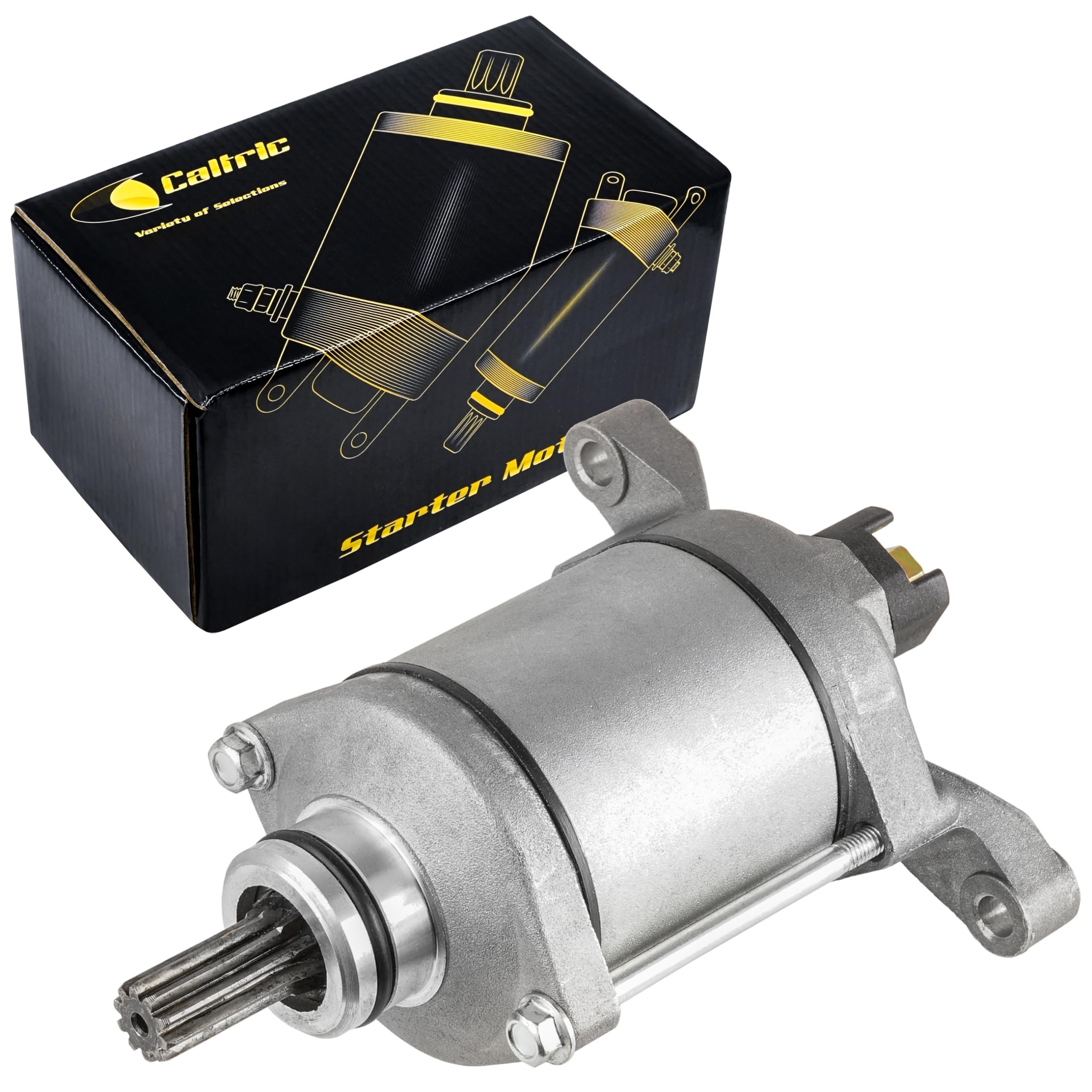 Amazon.com: Caltric Starter Compatible with Suzuki LT-F400F LTF400F ...