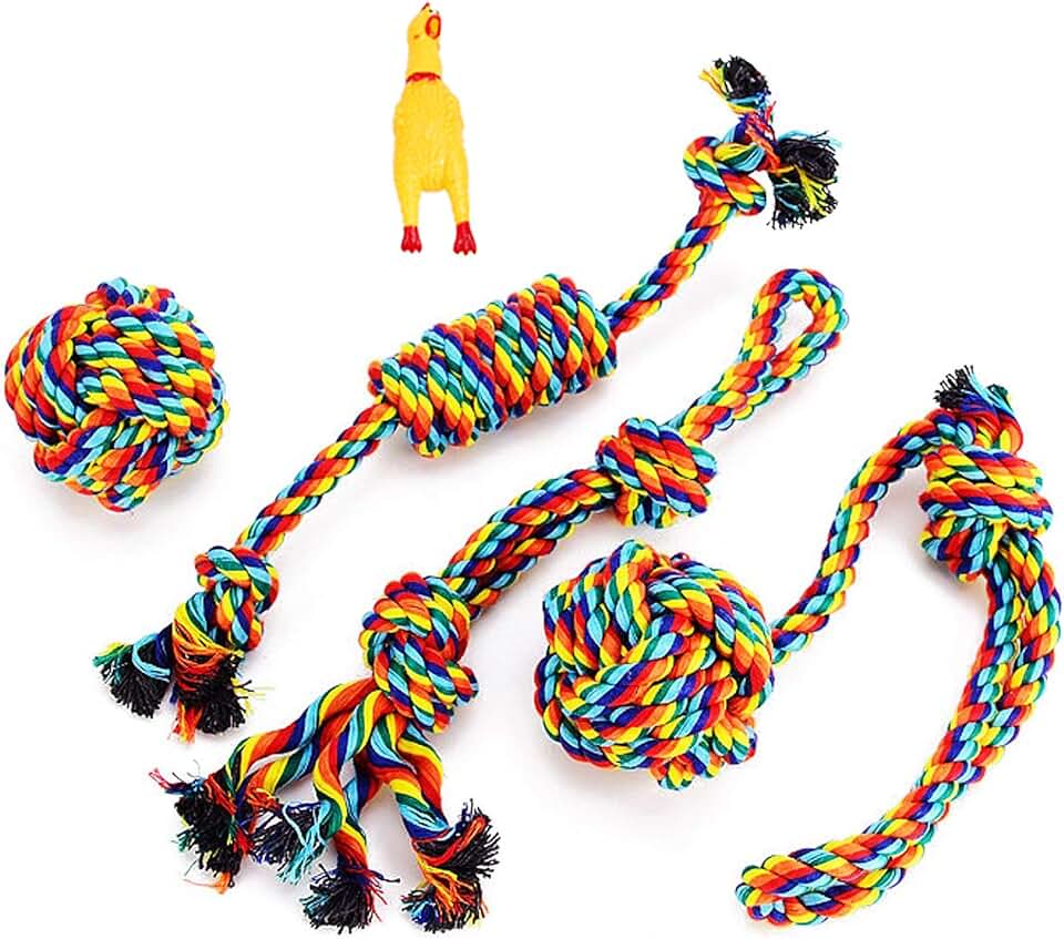 Amazon.co.uk: Toy Ropes for Dogs - Ropes / Toys: Pet Supplies Store