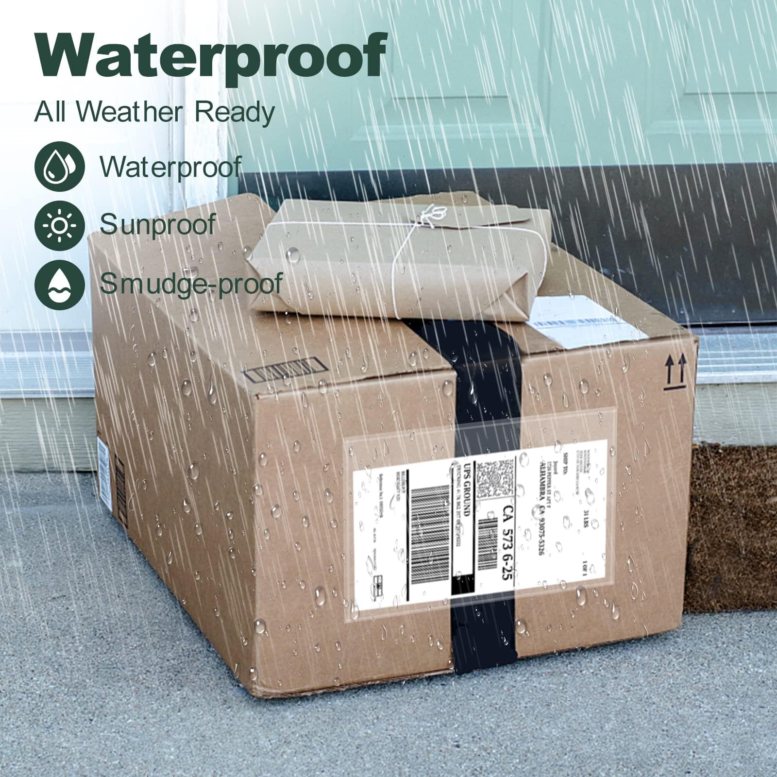 Snapklik.com : Tapsin 6x9 Clear Packing List Envelopes, Top Loading ...